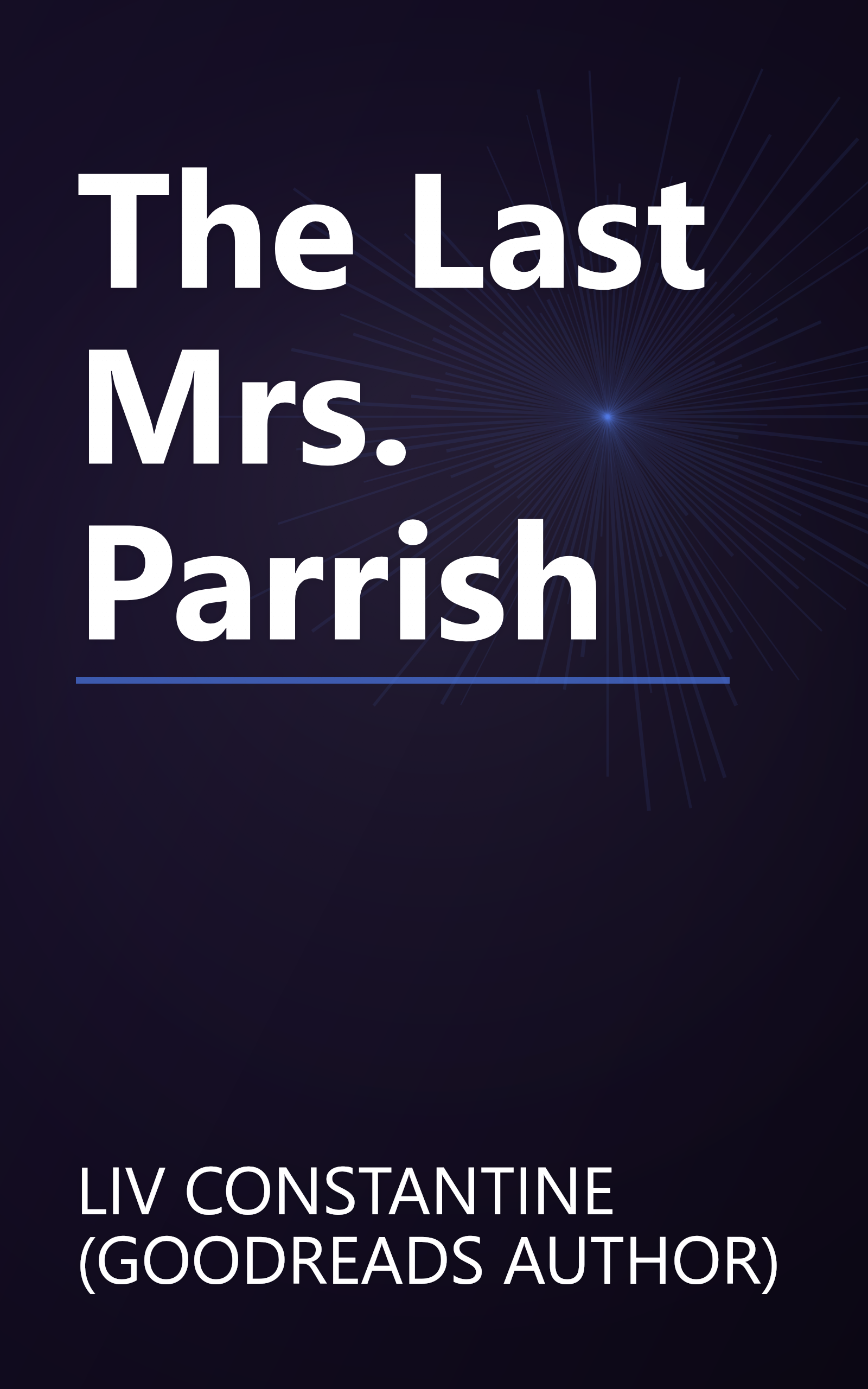 The Last Mrs. Parrish book cover