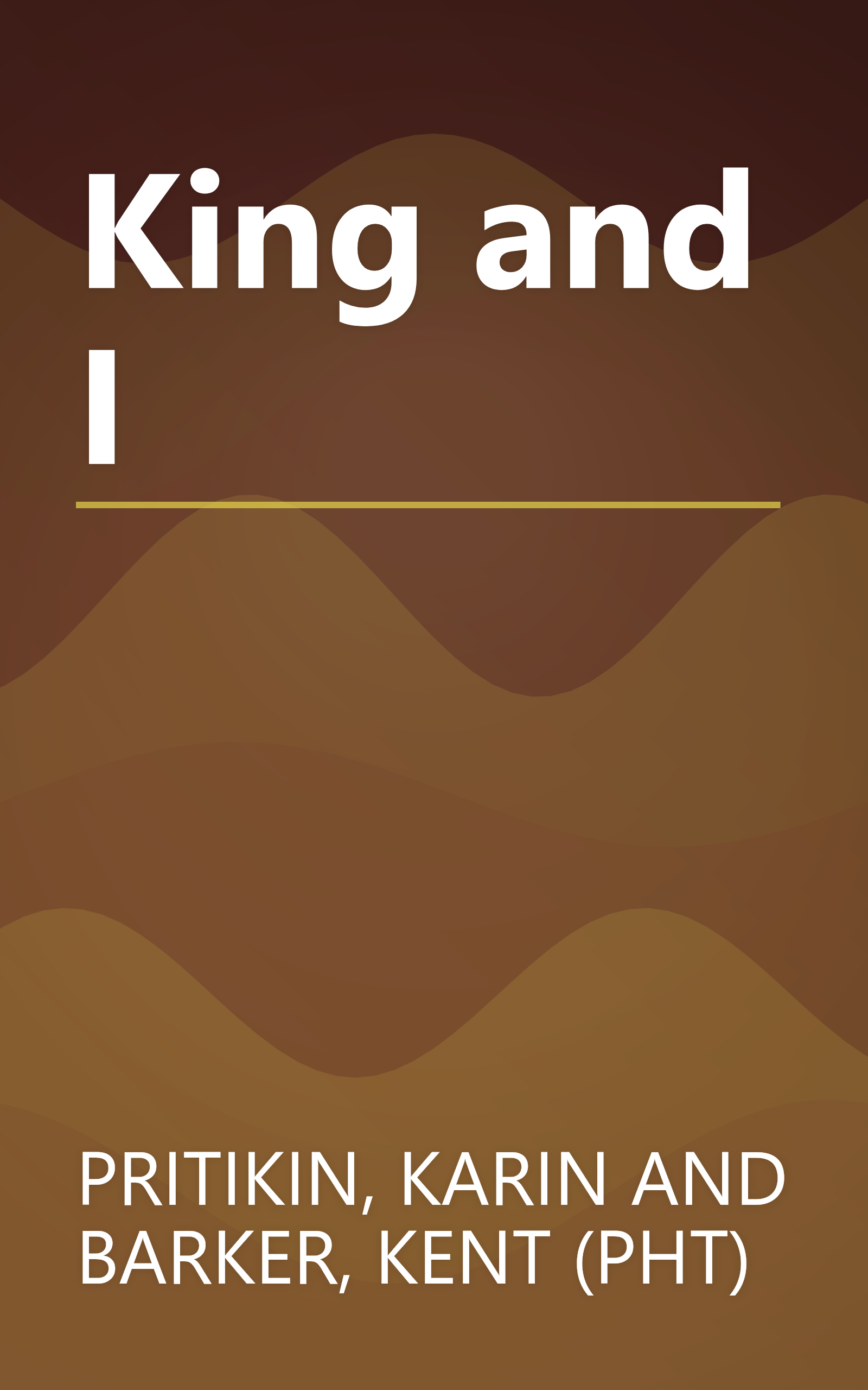 King and I book cover