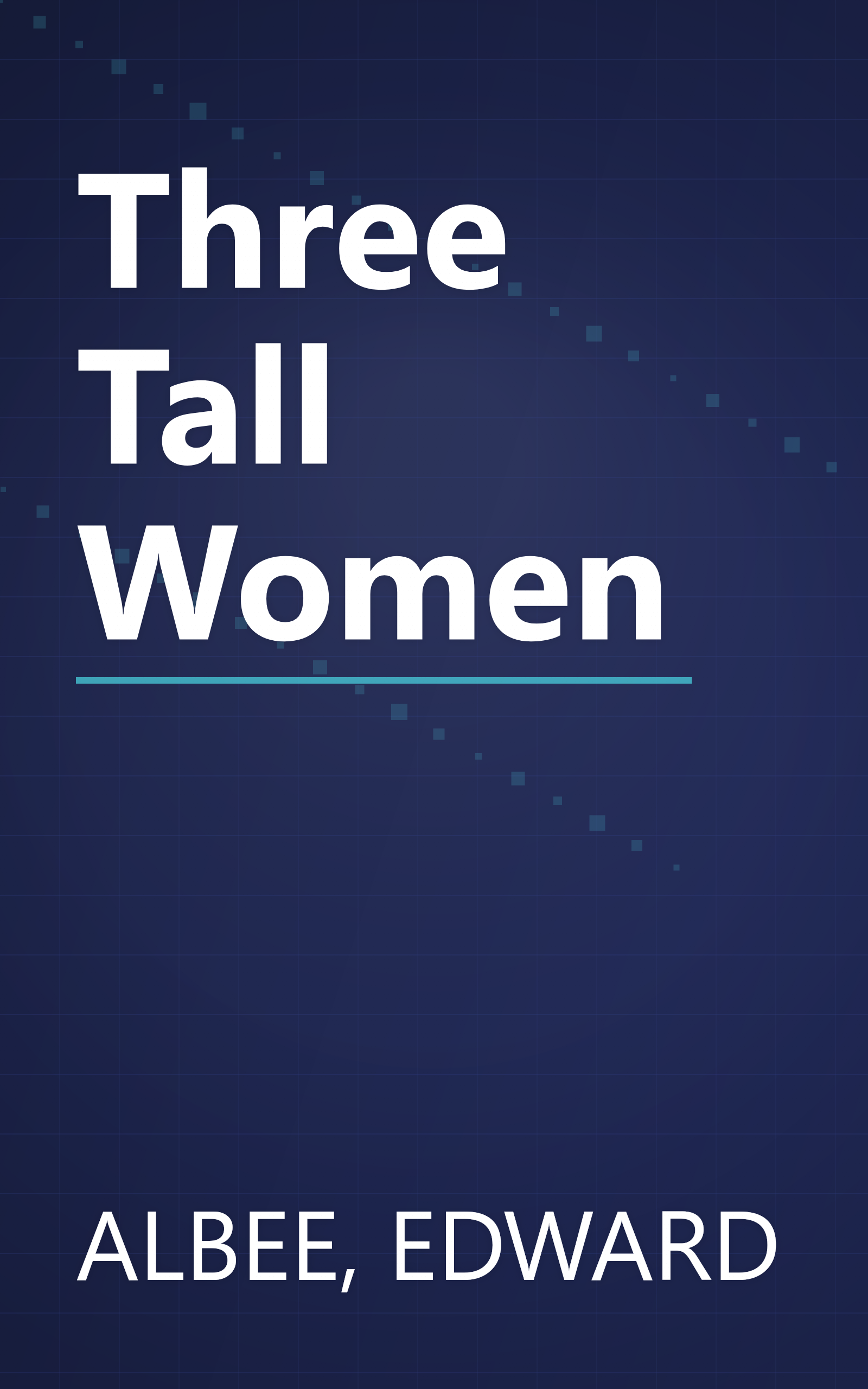 Three Tall Women book cover