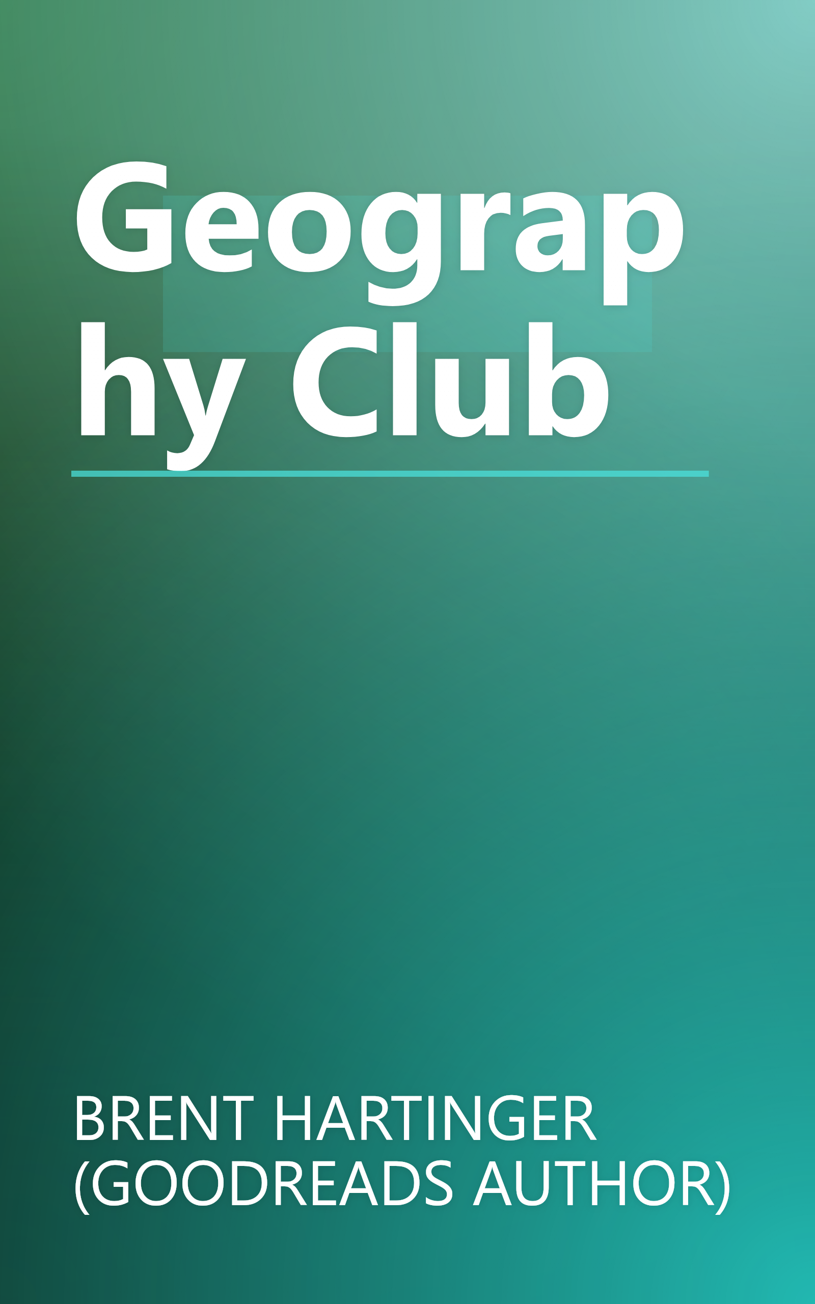 Geography Club book cover