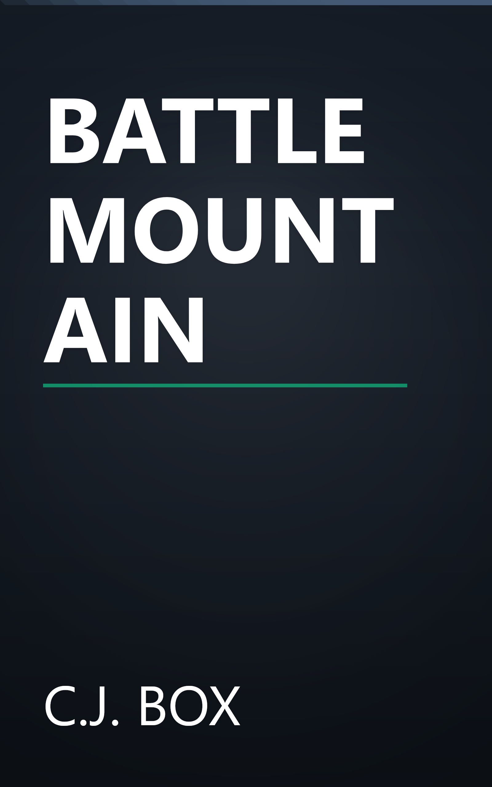 BATTLE MOUNTAIN book cover