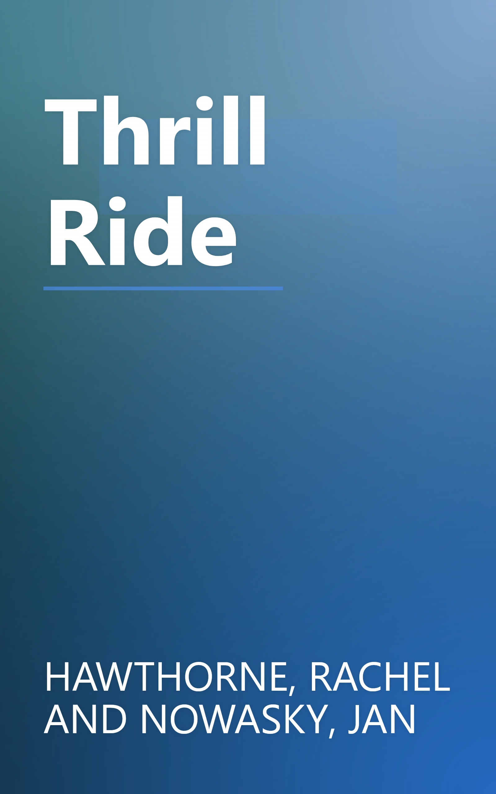 Thrill Ride book cover