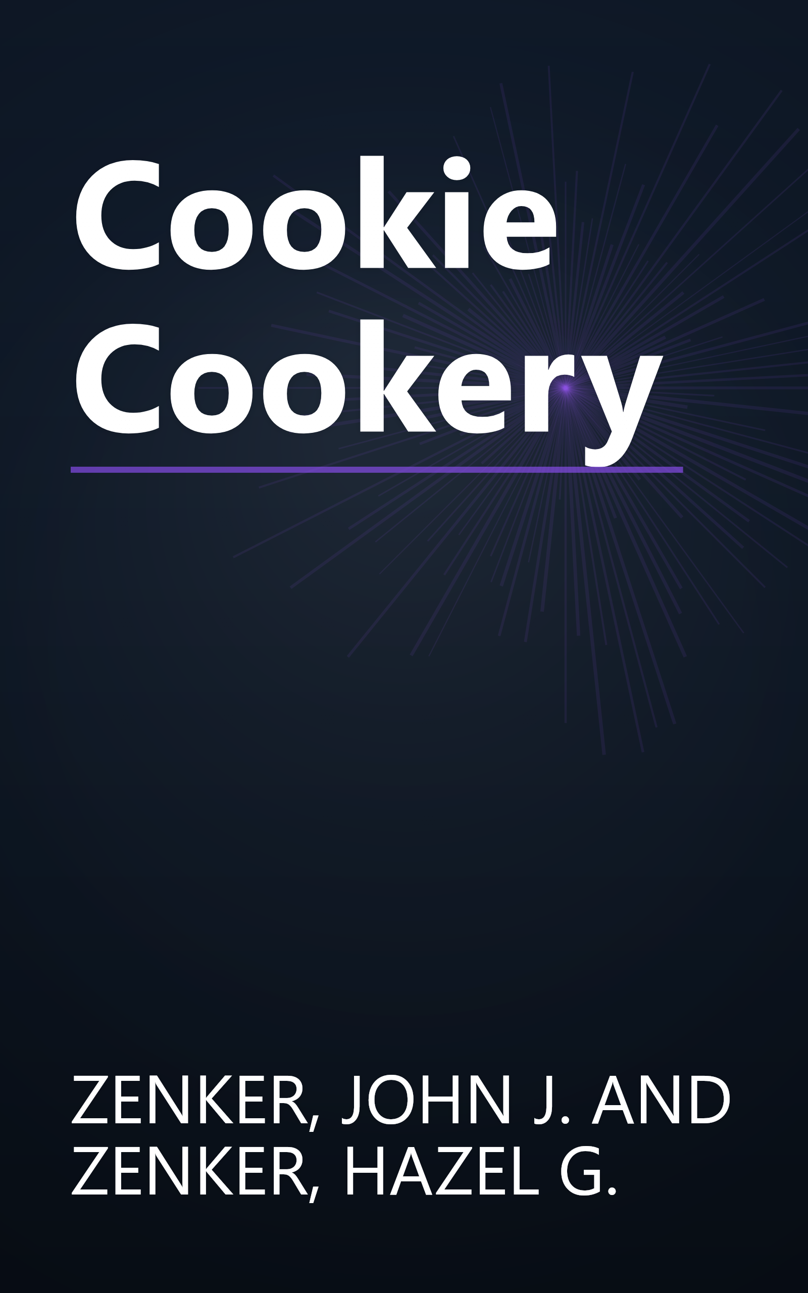 Cookie Cookery book cover