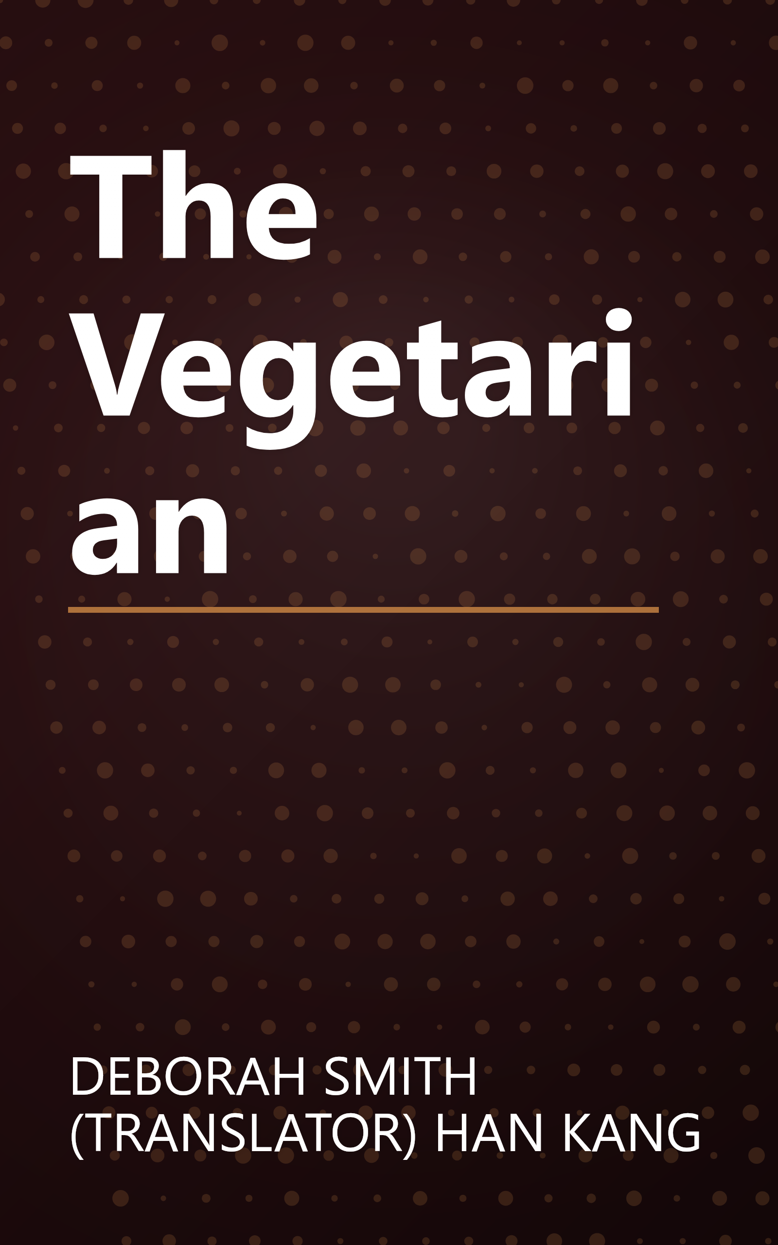The Vegetarian book cover