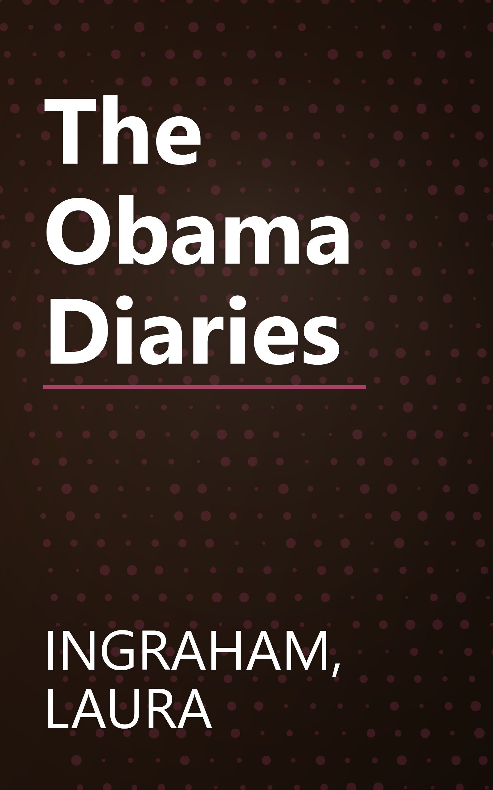 The Obama Diaries book cover