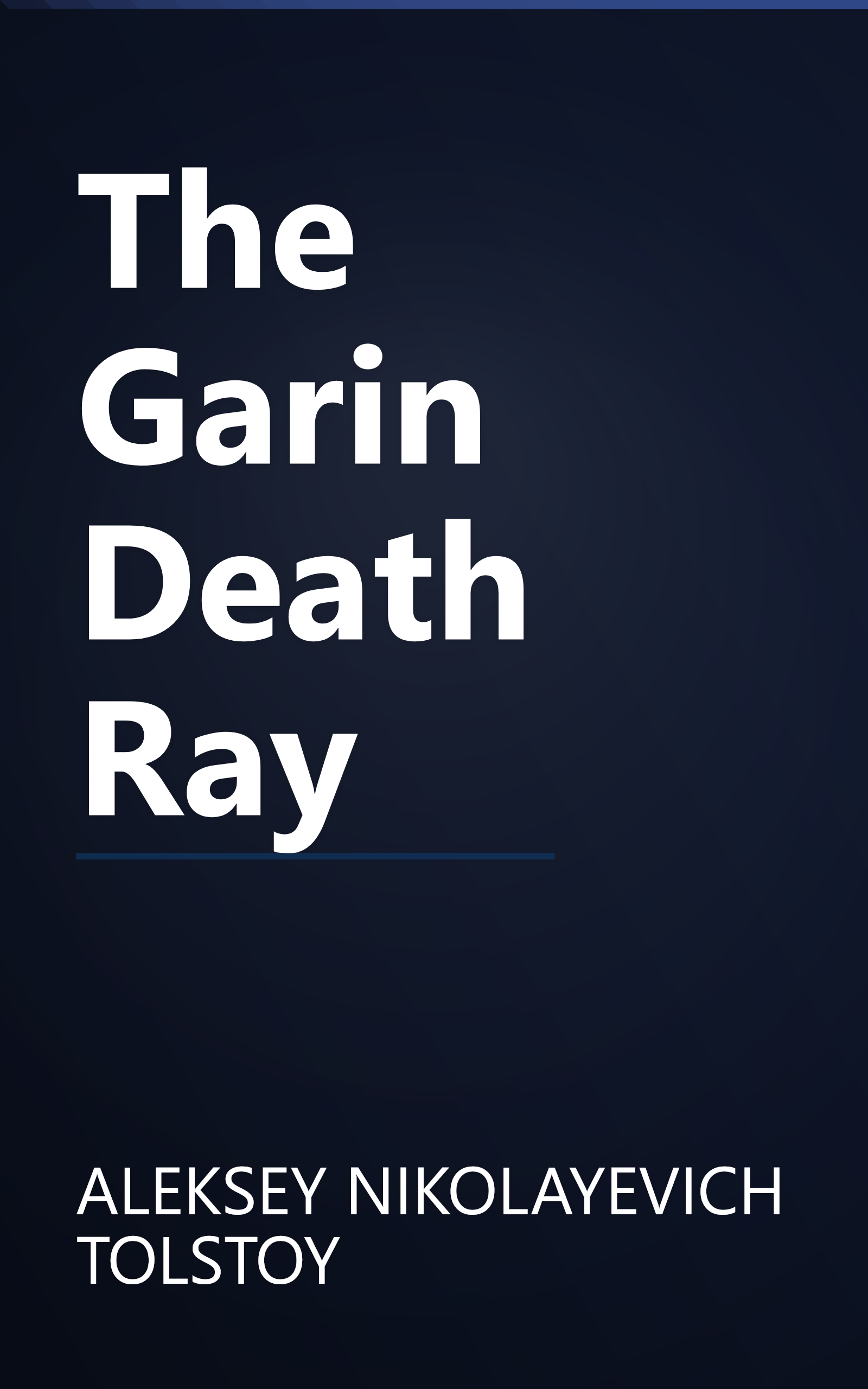 The Garin Death Ray book cover