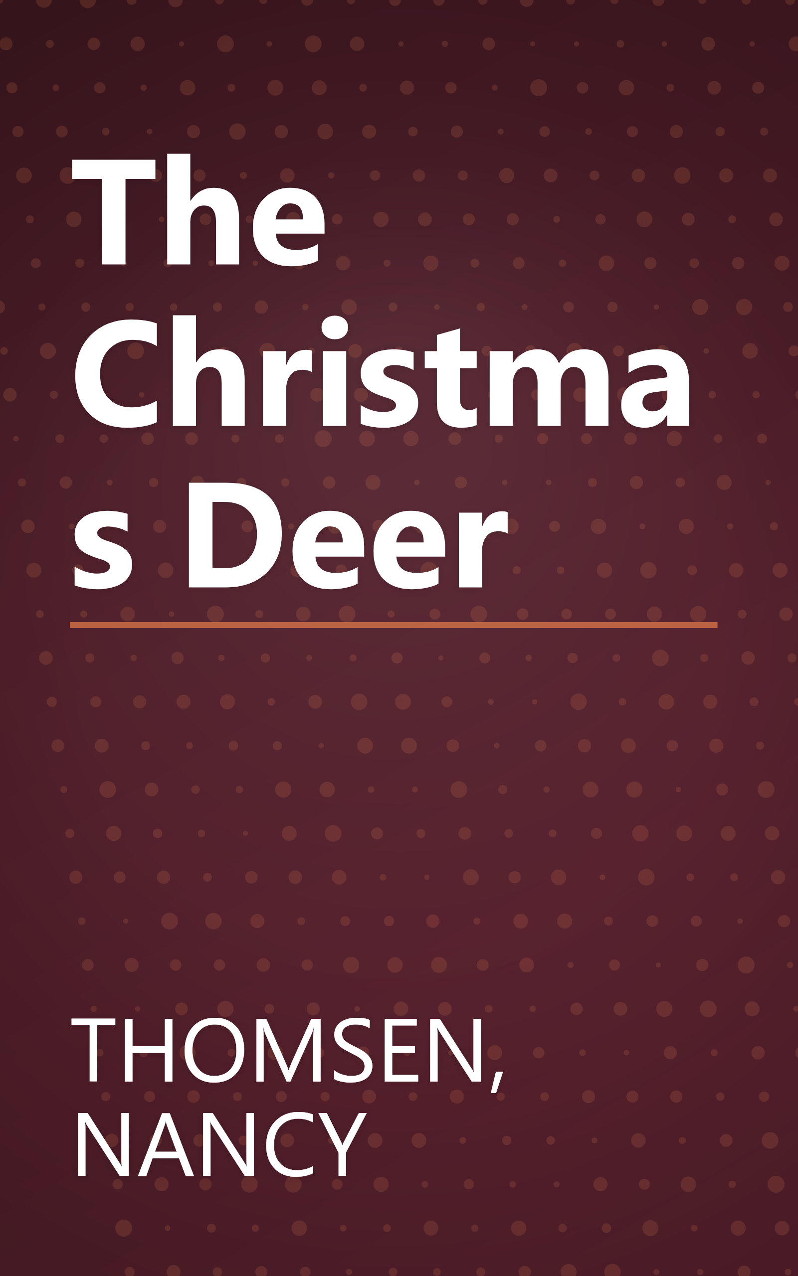 The Christmas Deer book cover