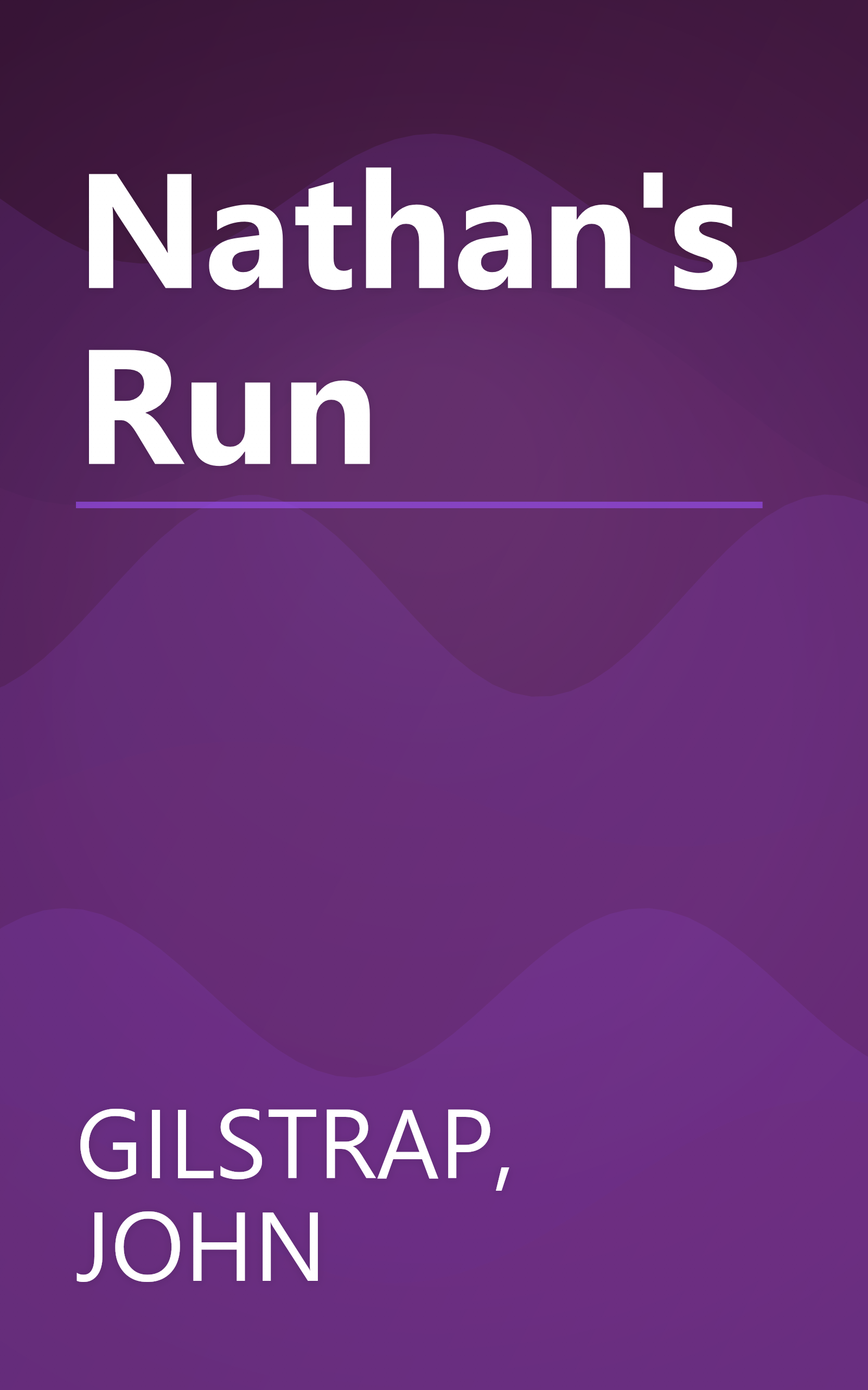 Nathan's Run book cover