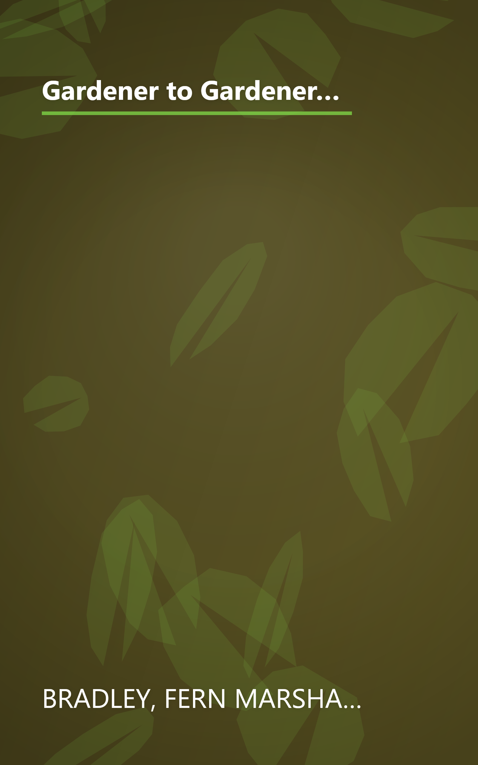 Gardener to Gardener Almanac & Pest Control Primer: A Month-by-Month Journal for Planning, Planting, and Tending Your Organic Garden (Rodale Organic Gardening Book) book cover