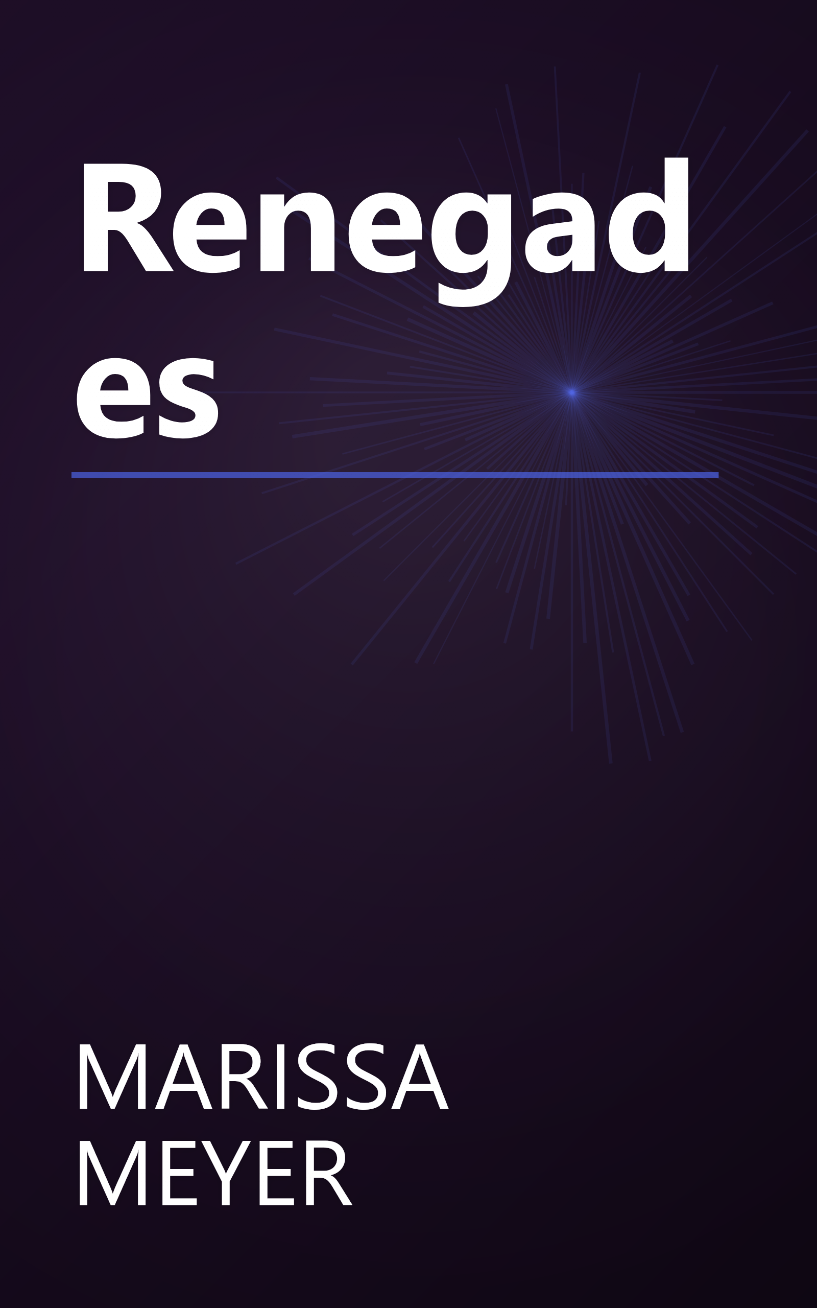 Renegades book cover
