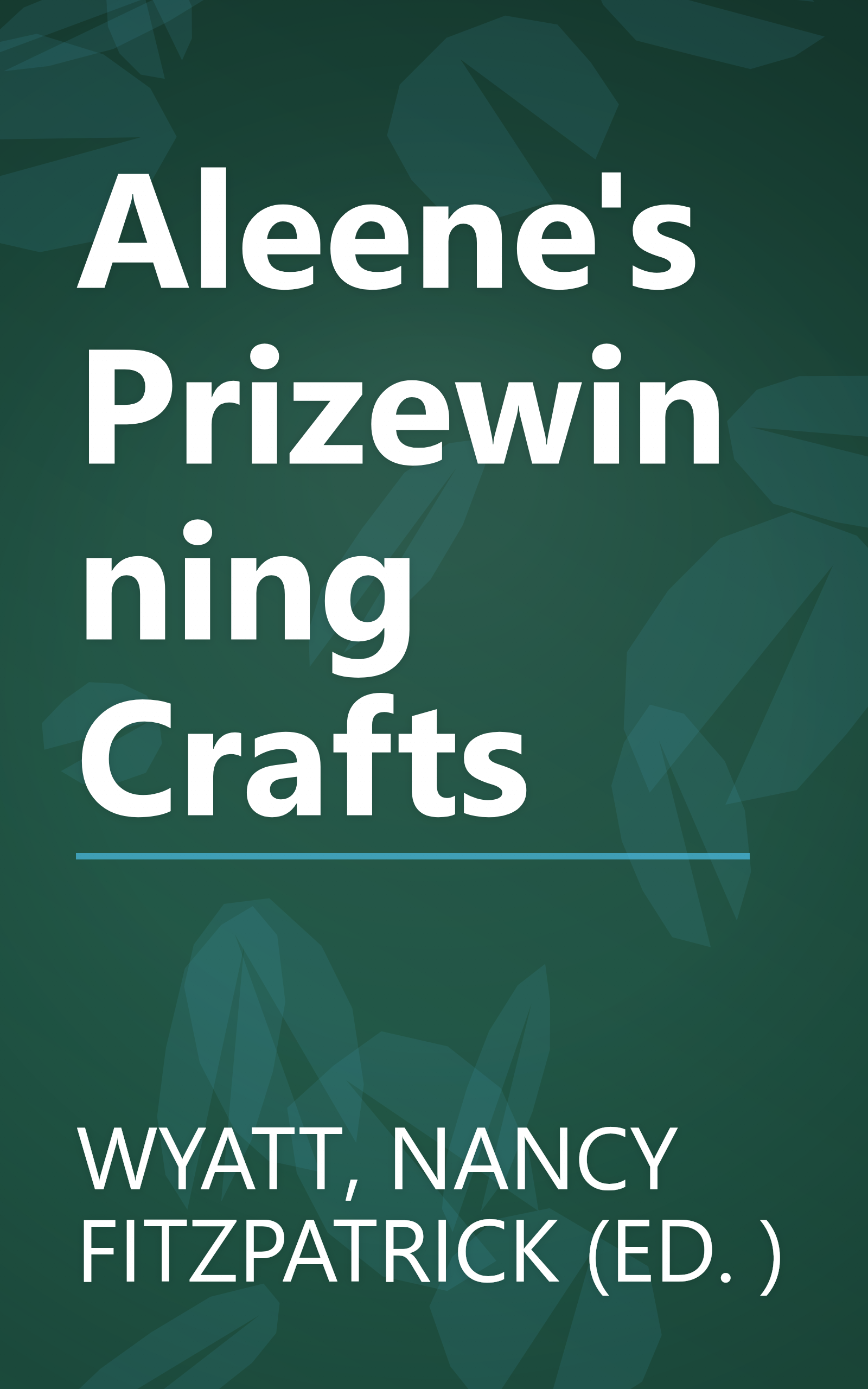 Aleene's Prizewinning Crafts book cover