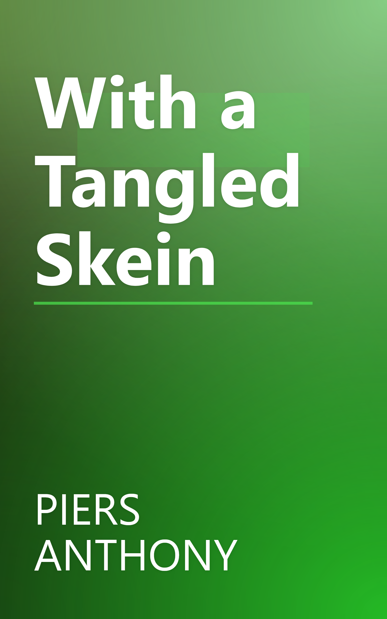With a Tangled Skein book cover