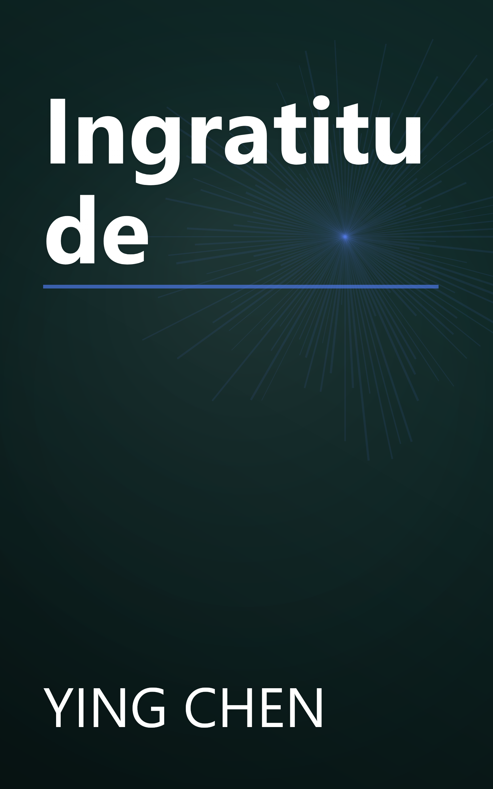 Ingratitude book cover