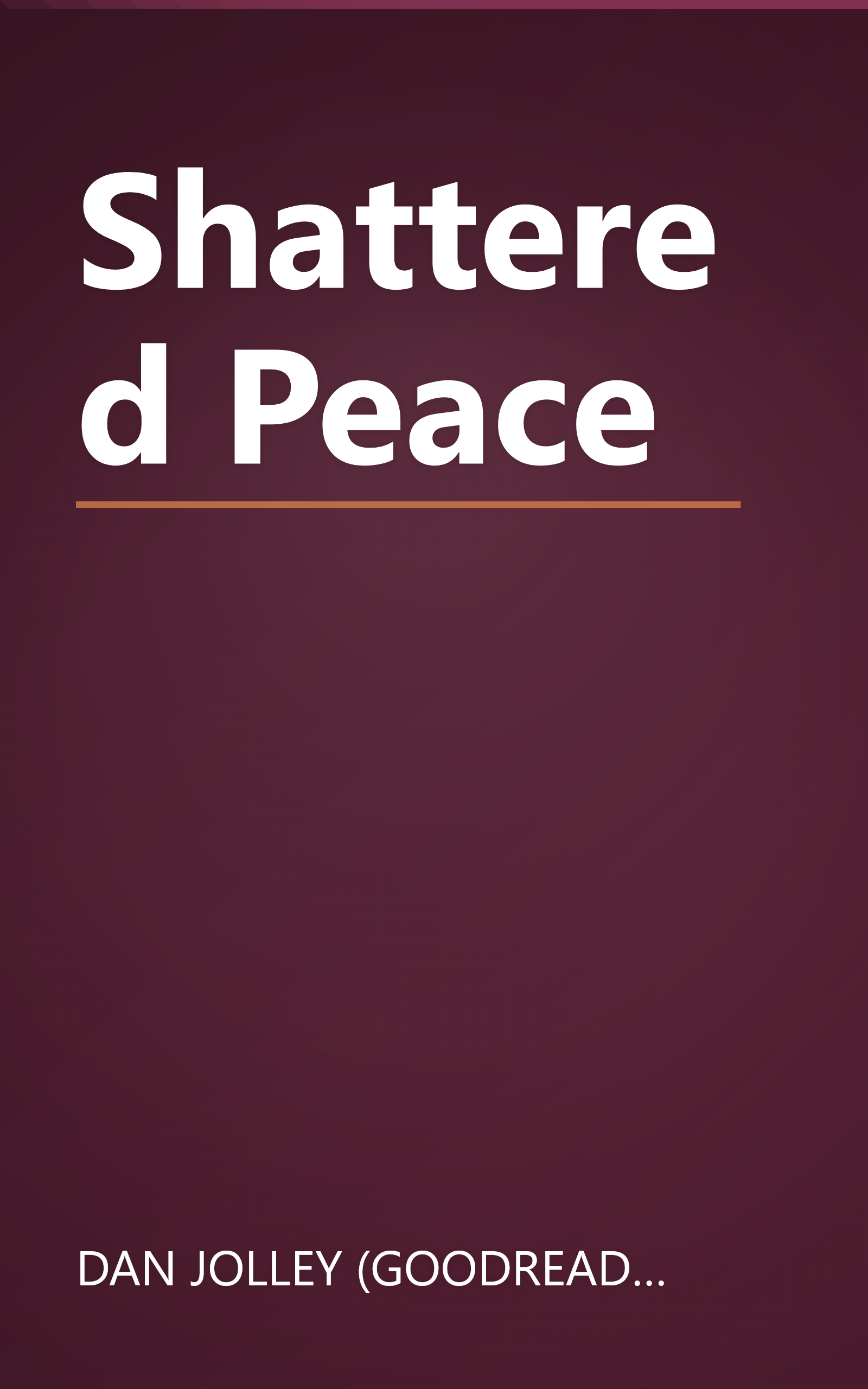 Shattered Peace book cover