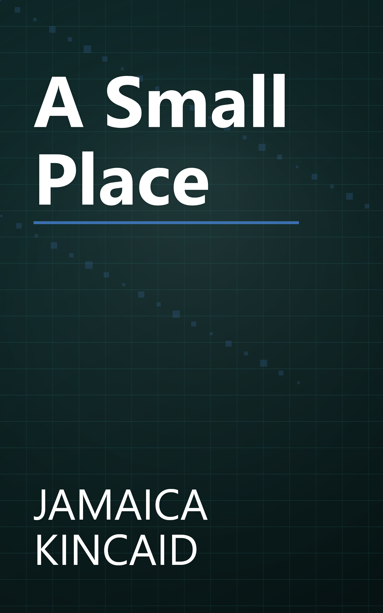 A Small Place book cover