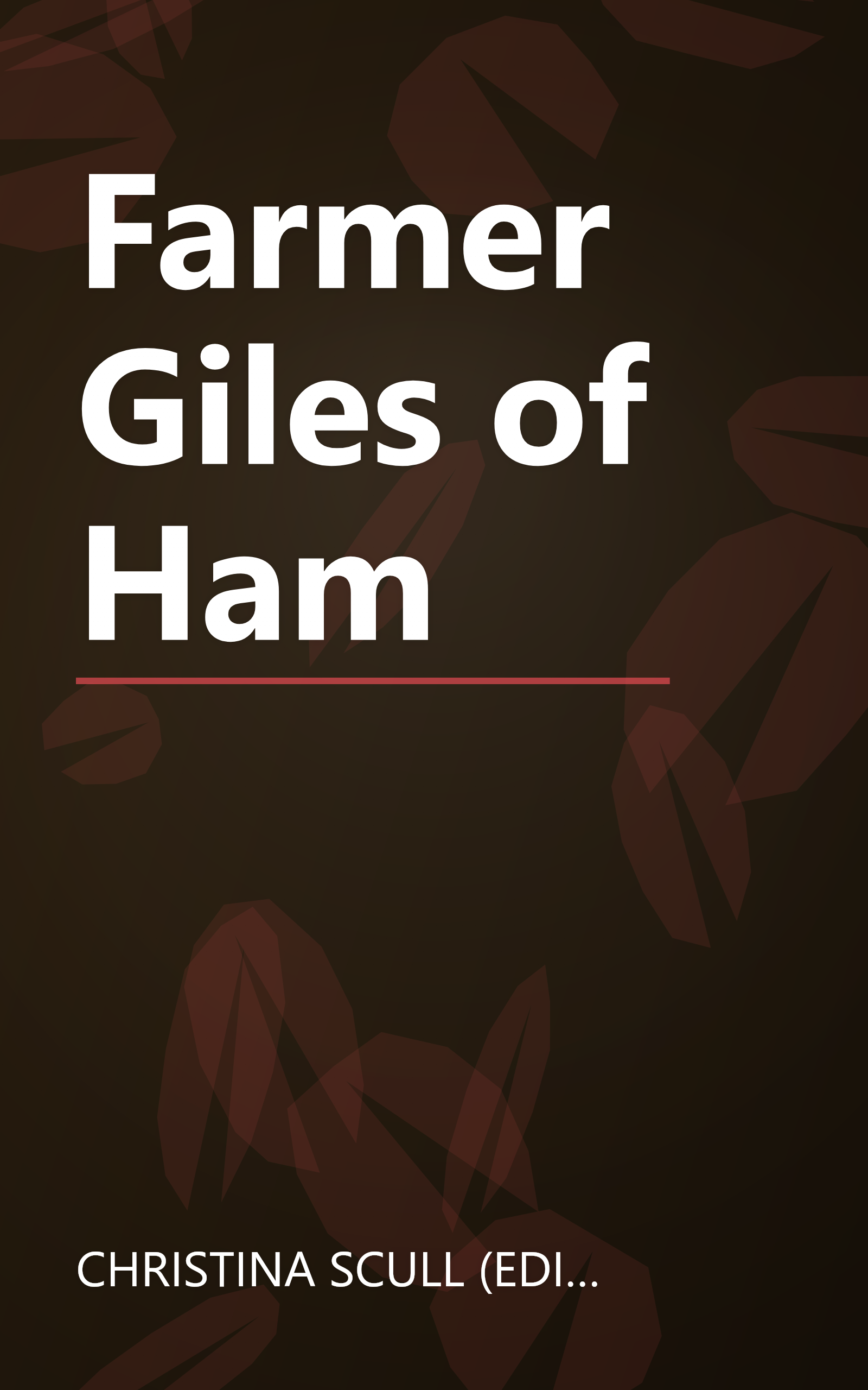 Farmer Giles of Ham book cover