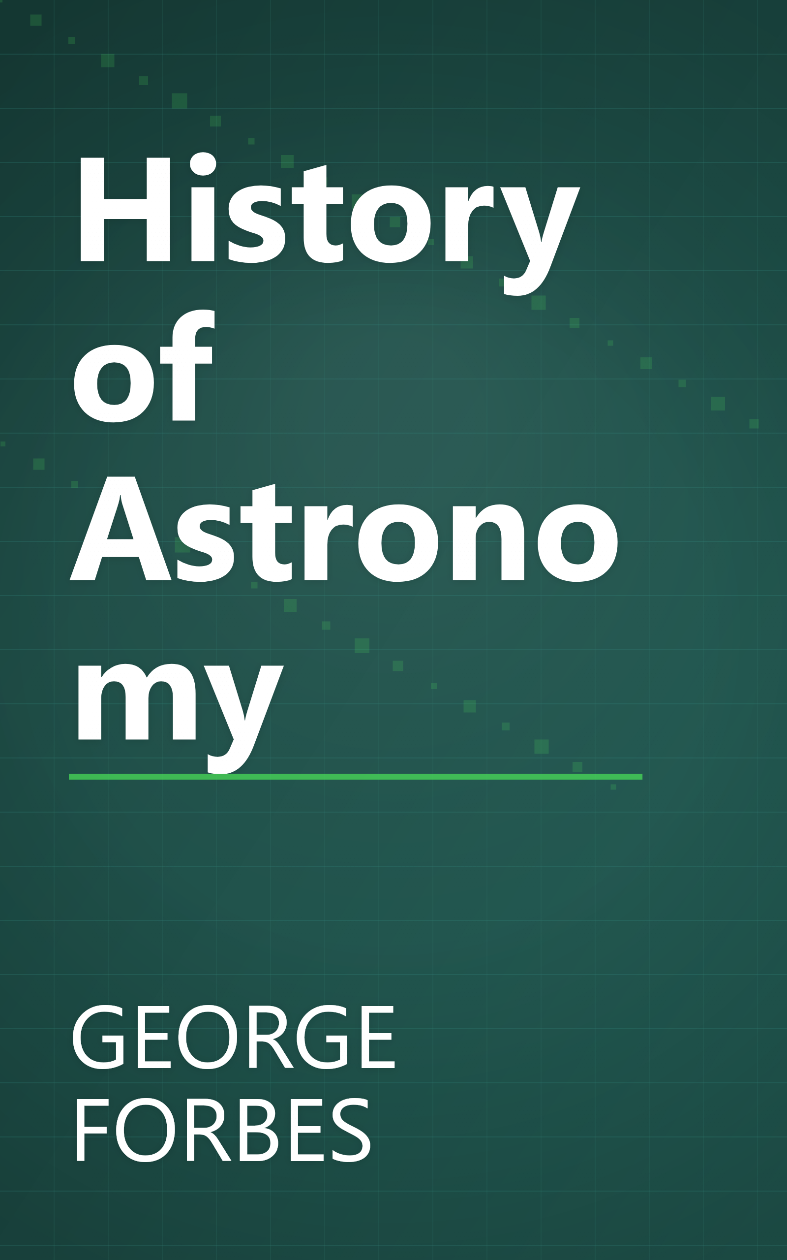History of Astronomy book cover