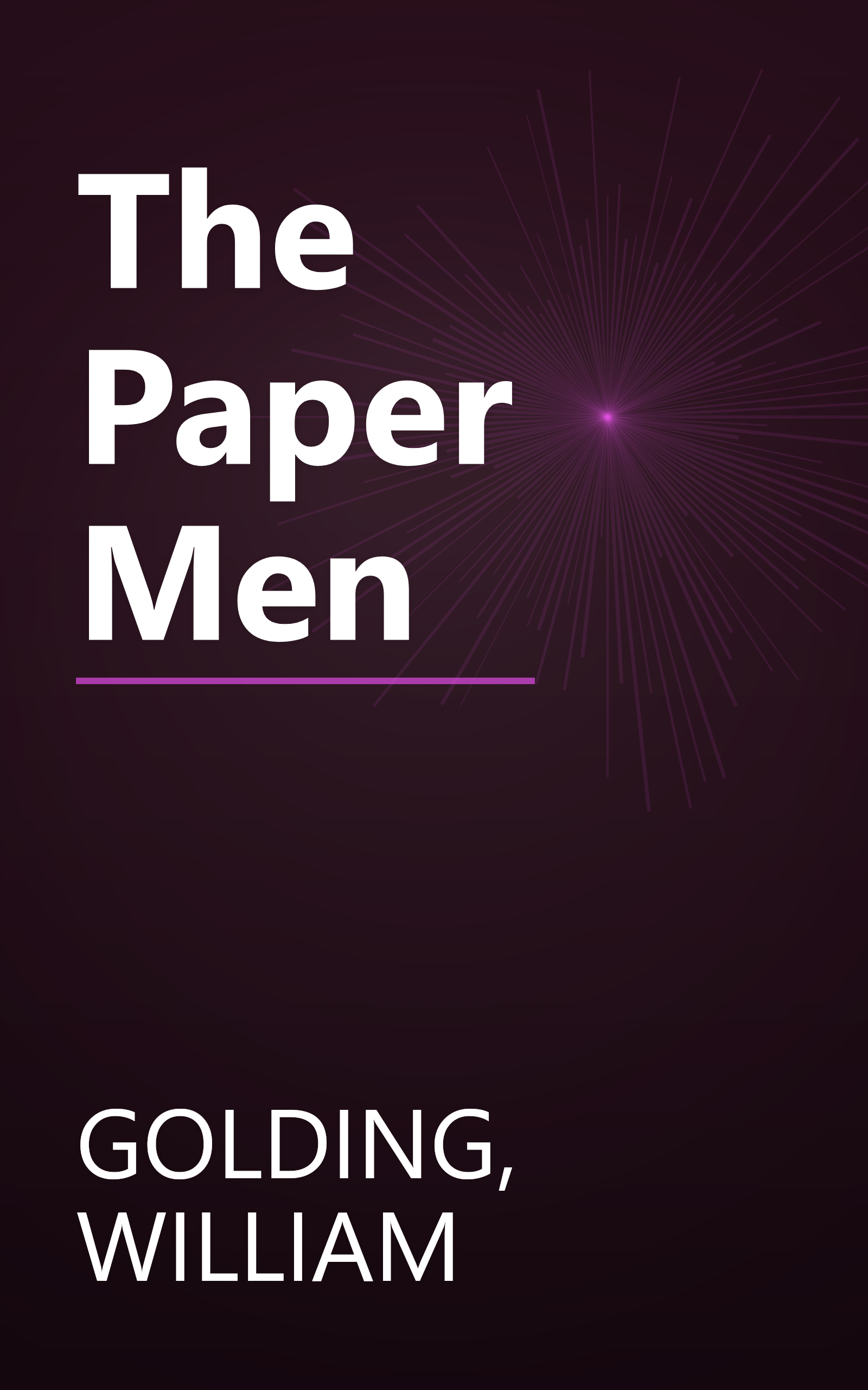 The Paper Men book cover