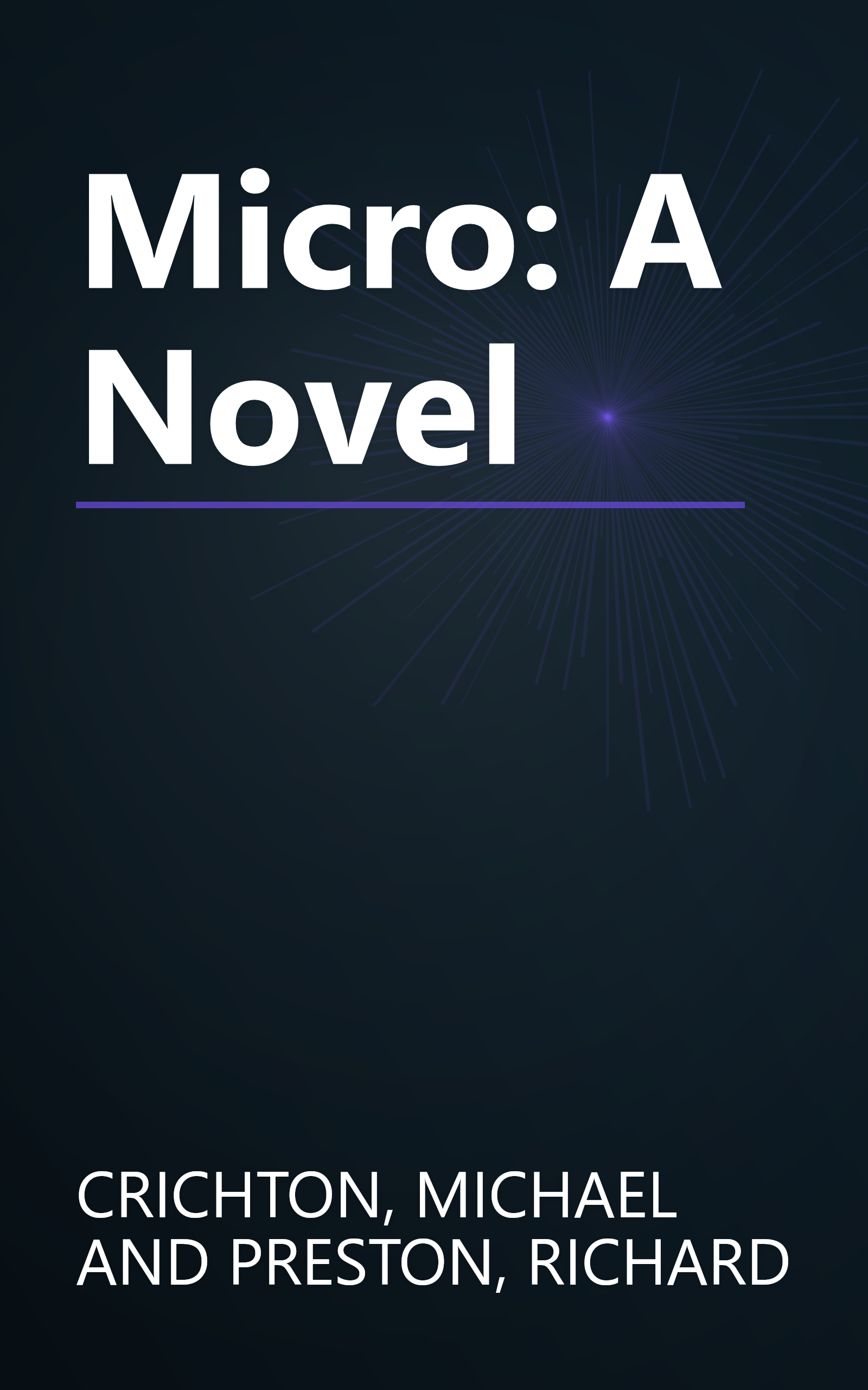 Micro: A Novel book cover
