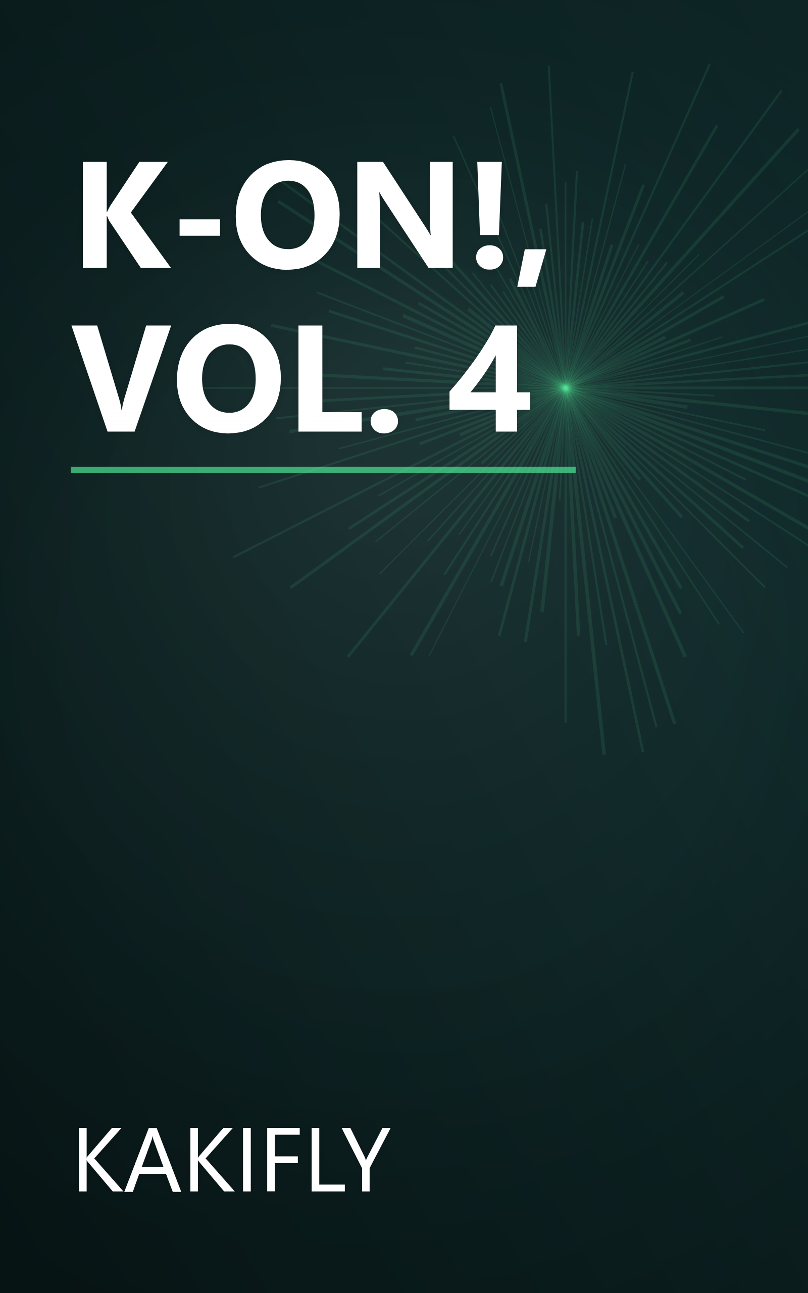 K-ON!, VOL. 4 book cover