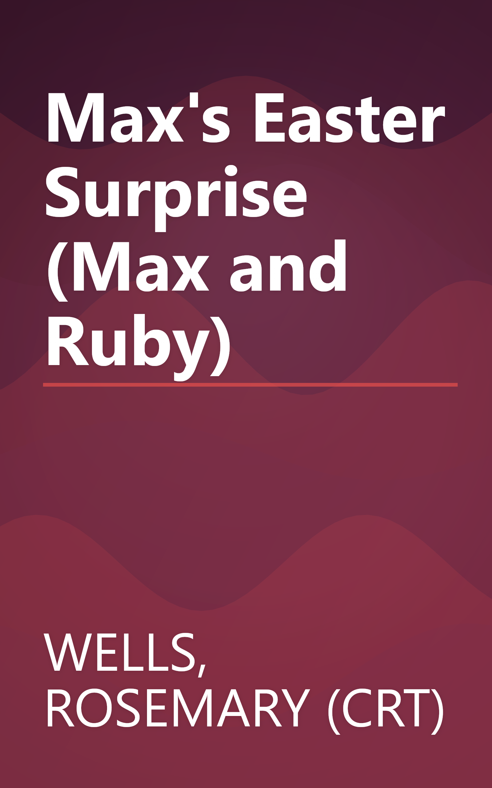Max's Easter Surprise (Max and Ruby) book cover