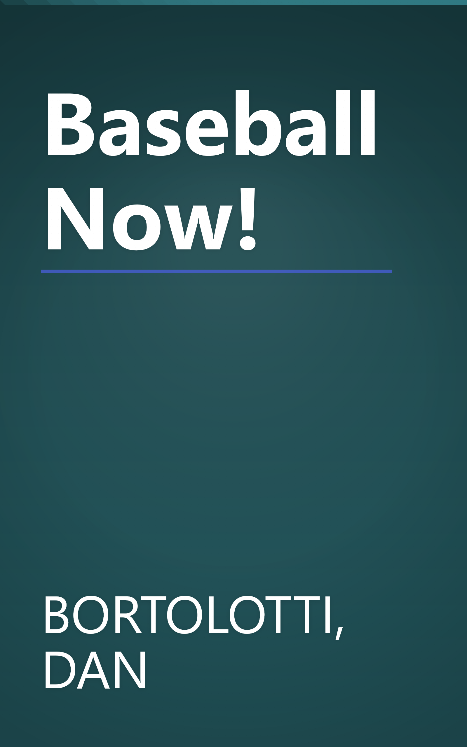 Baseball Now! book cover