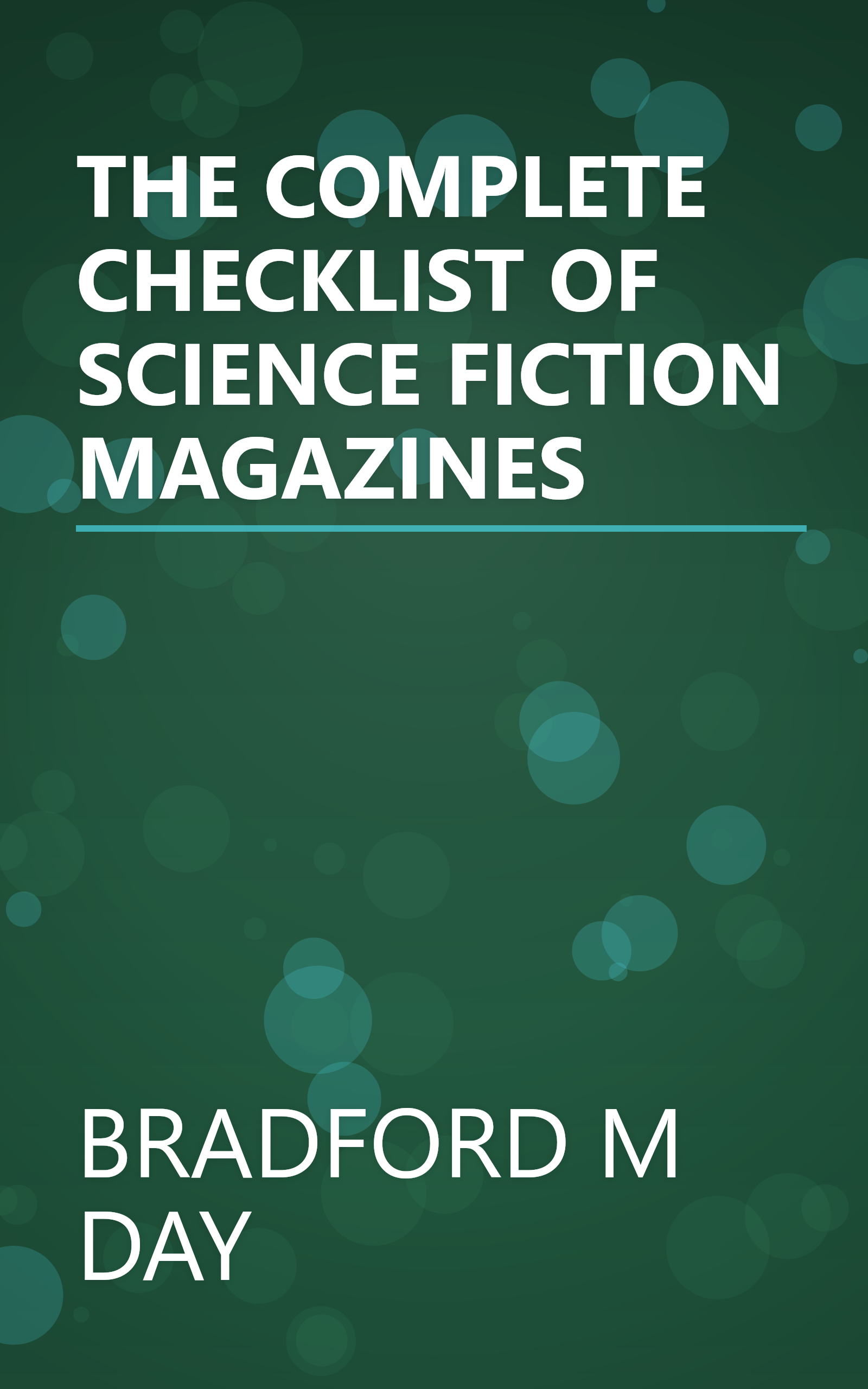 THE COMPLETE CHECKLIST OF SCIENCE FICTION MAGAZINES book cover