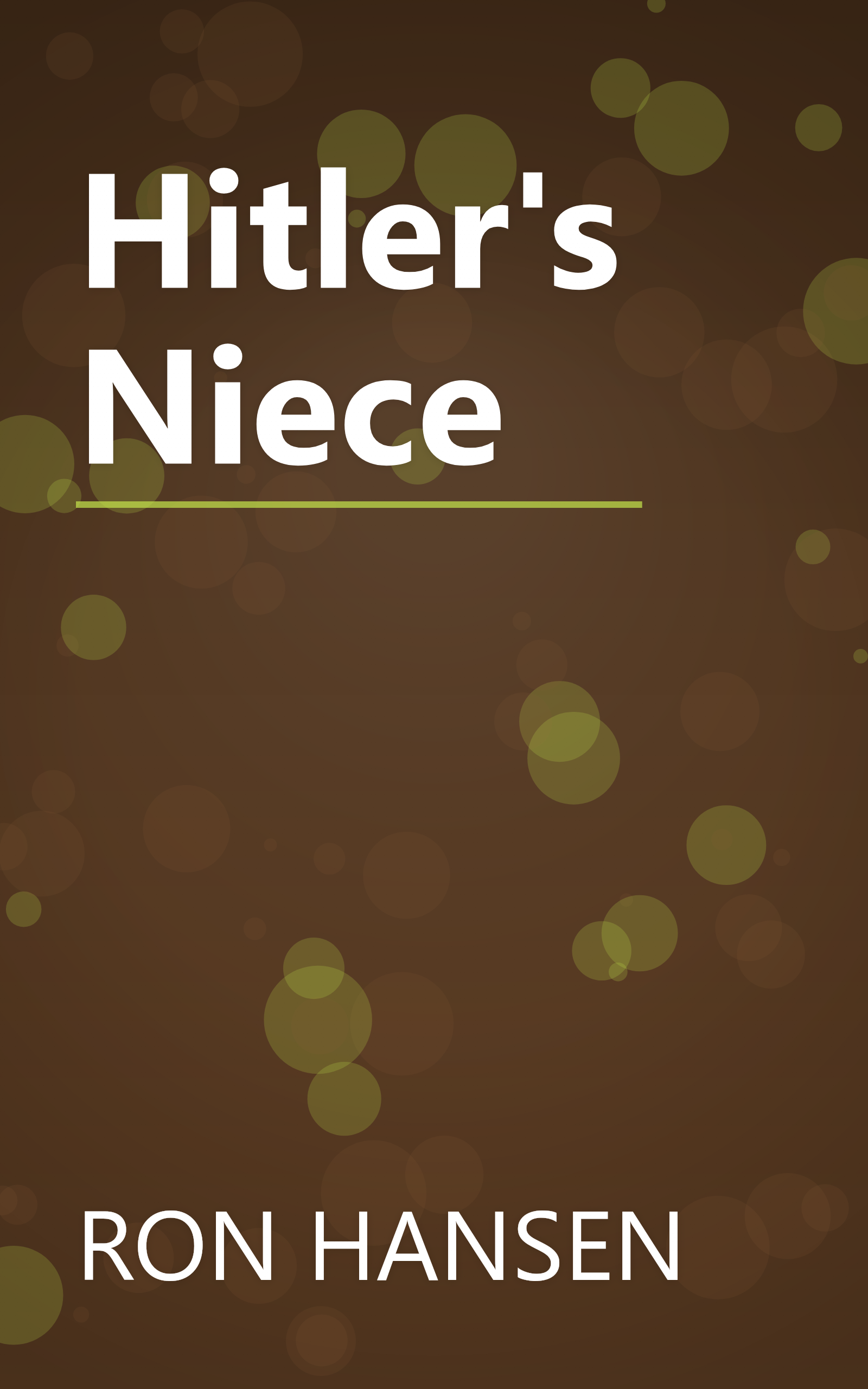 Hitler's Niece book cover