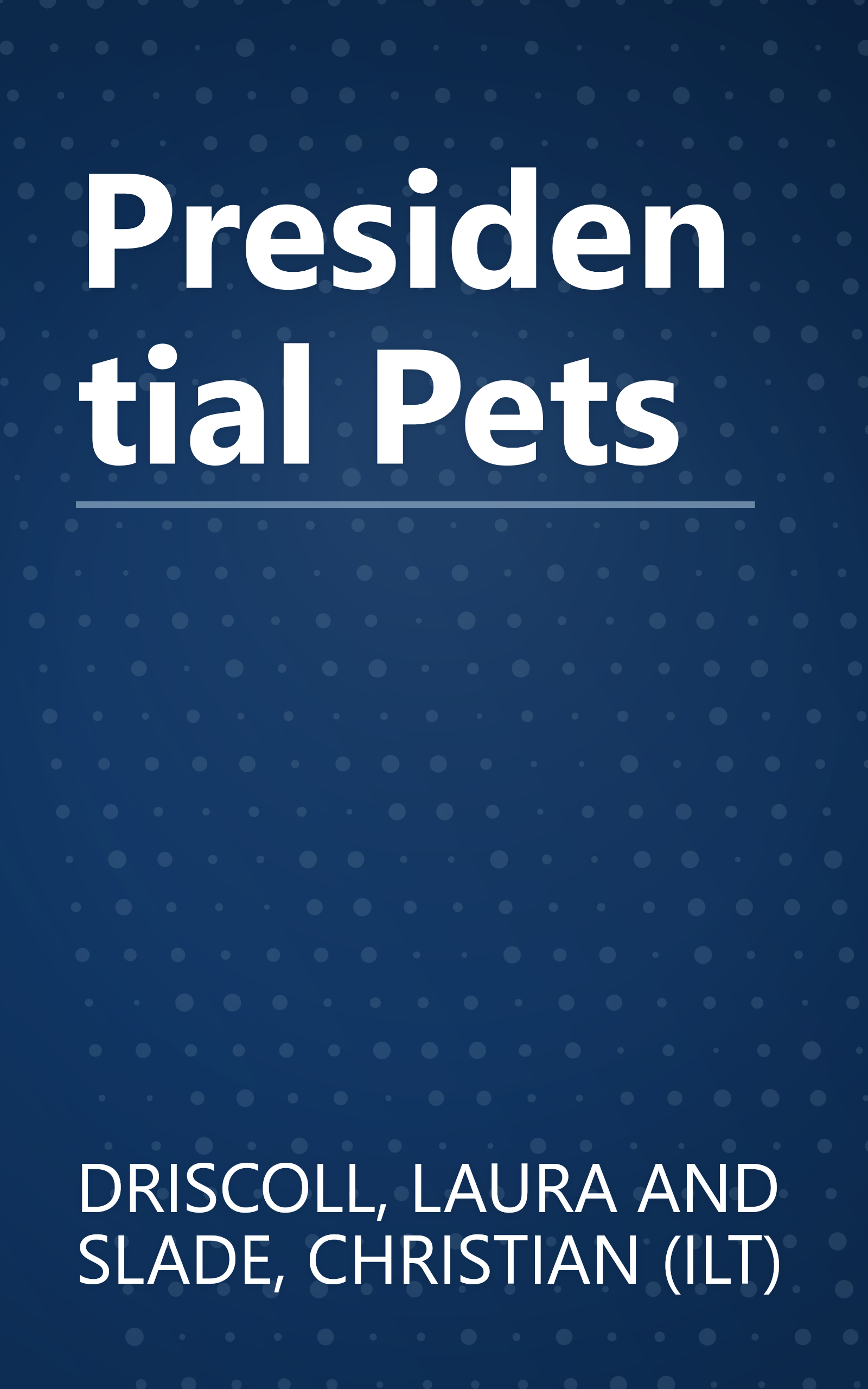 Presidential Pets book cover