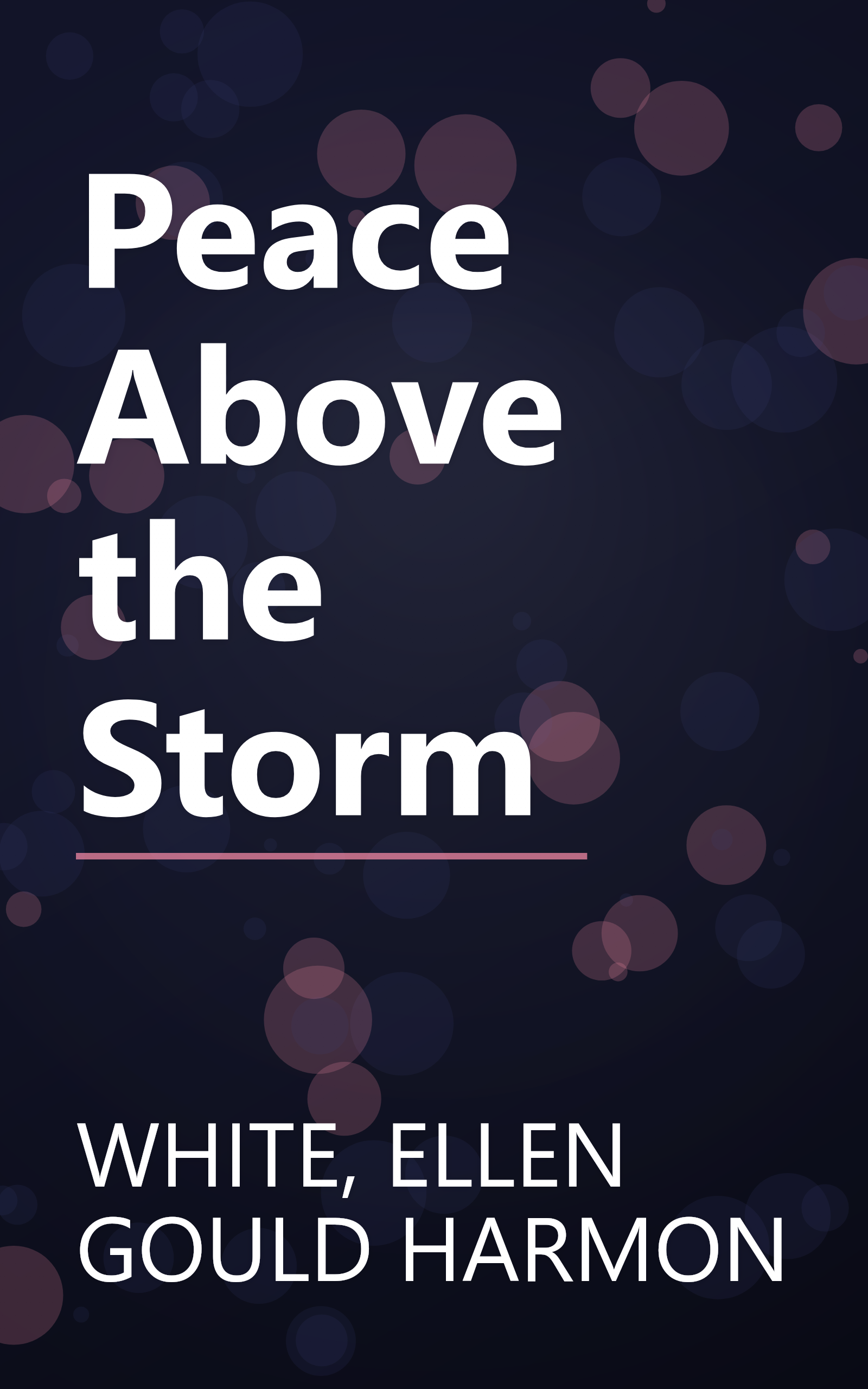 Peace Above the Storm book cover