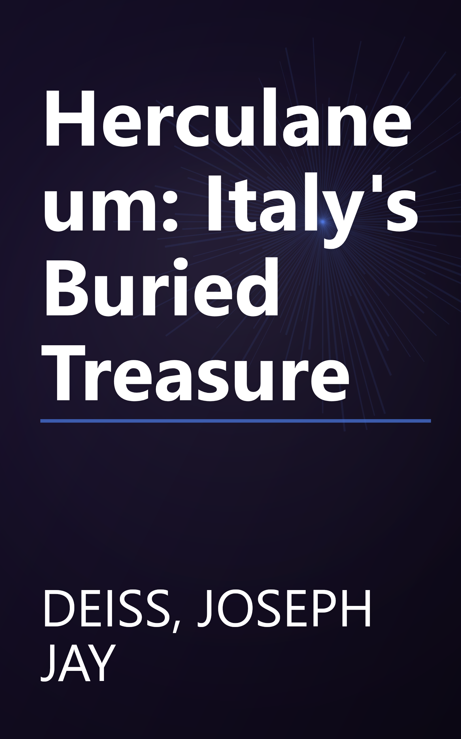 Herculaneum: Italy's Buried Treasure book cover