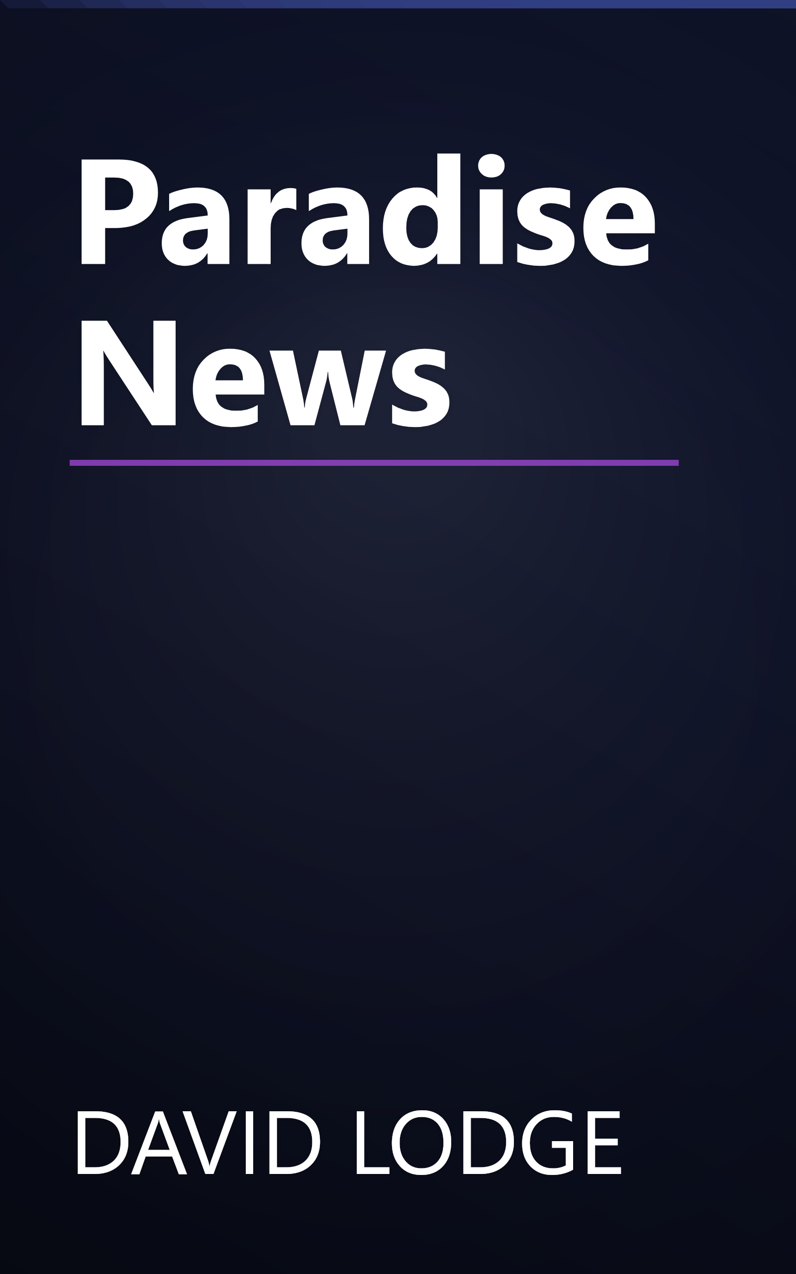 Paradise News book cover