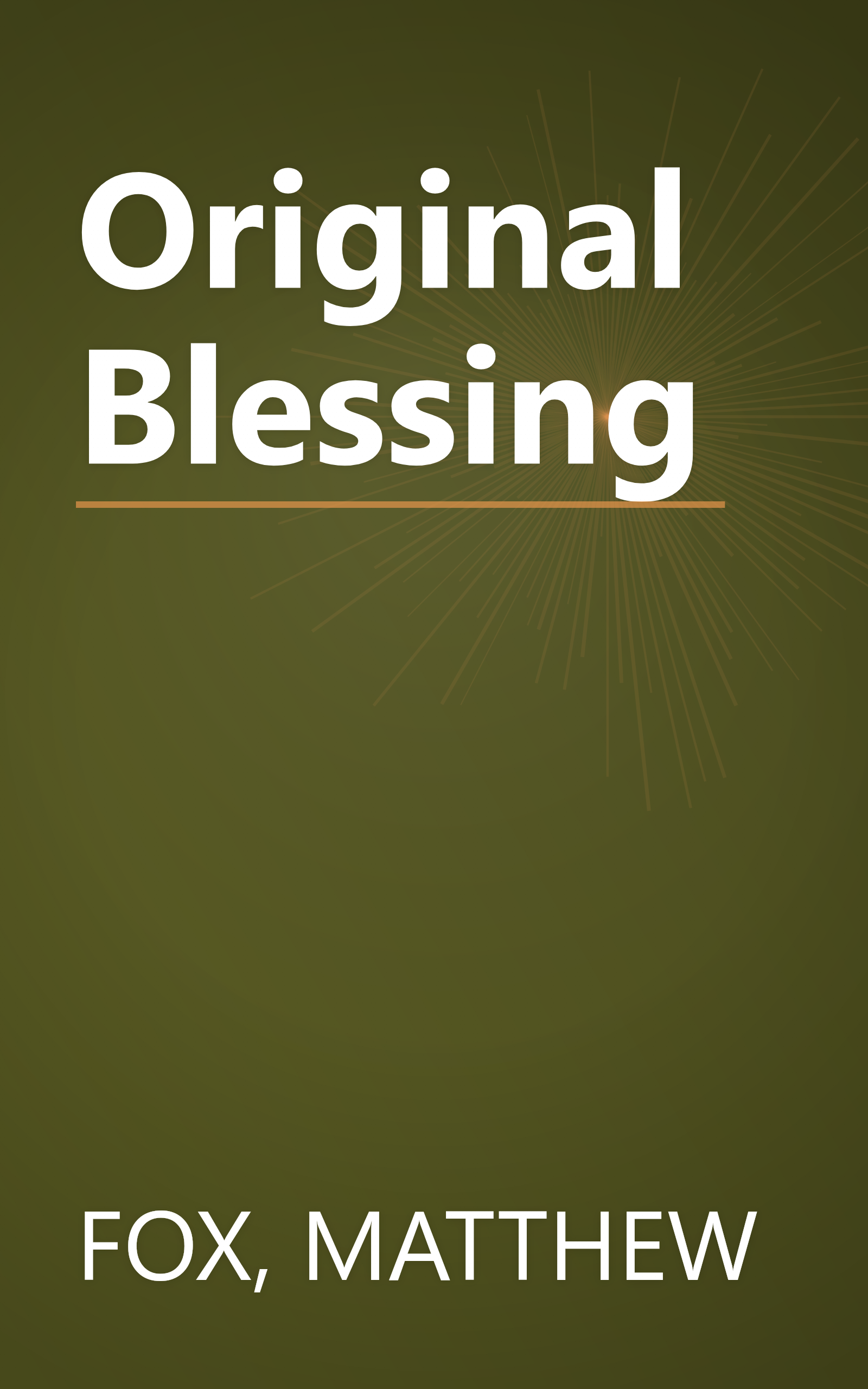 Original Blessing book cover