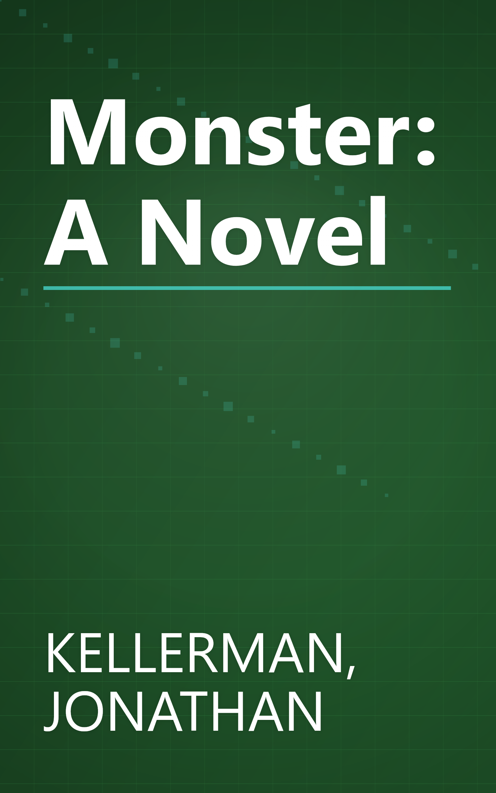 Monster: A Novel book cover