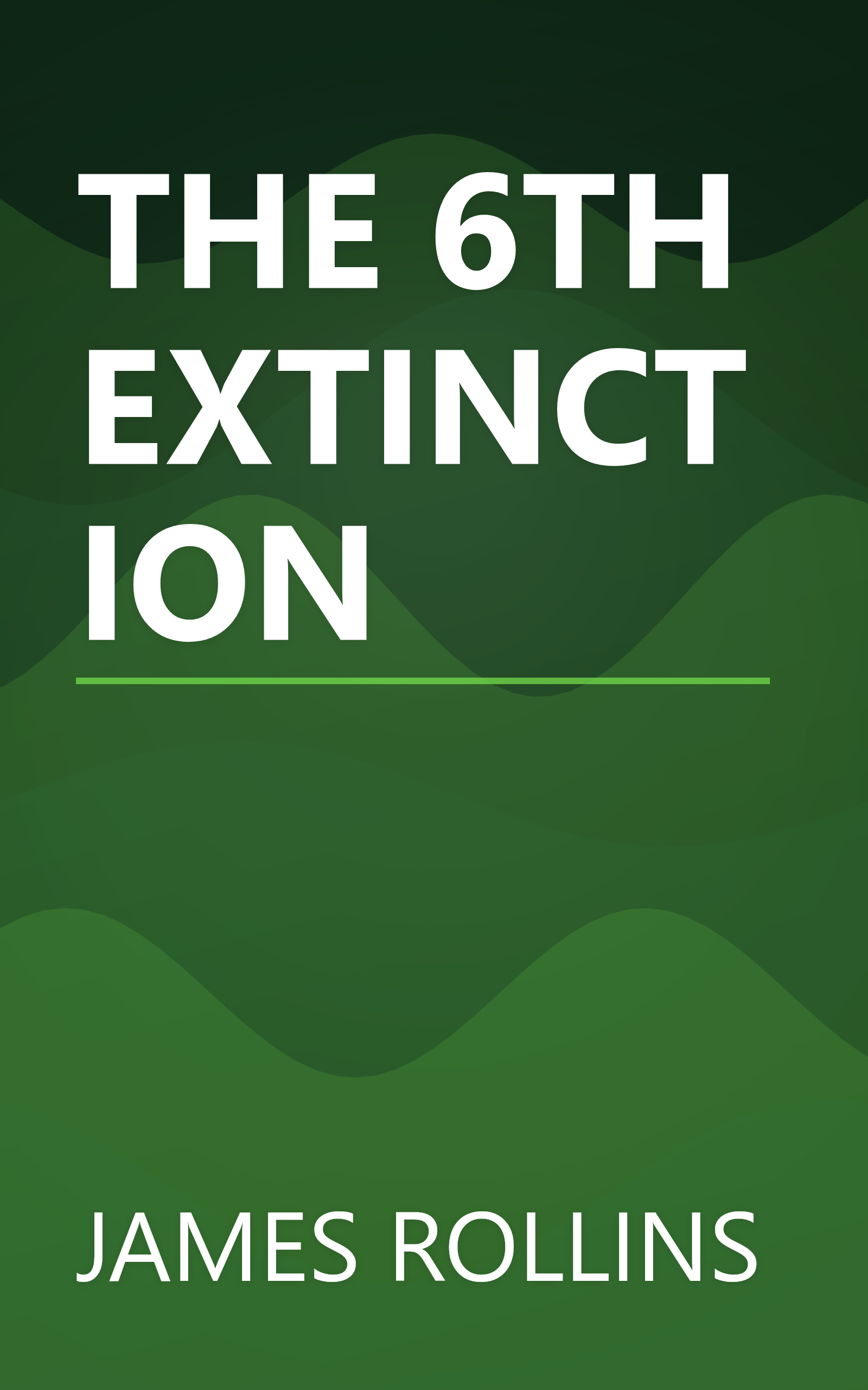 THE 6TH EXTINCTION book cover