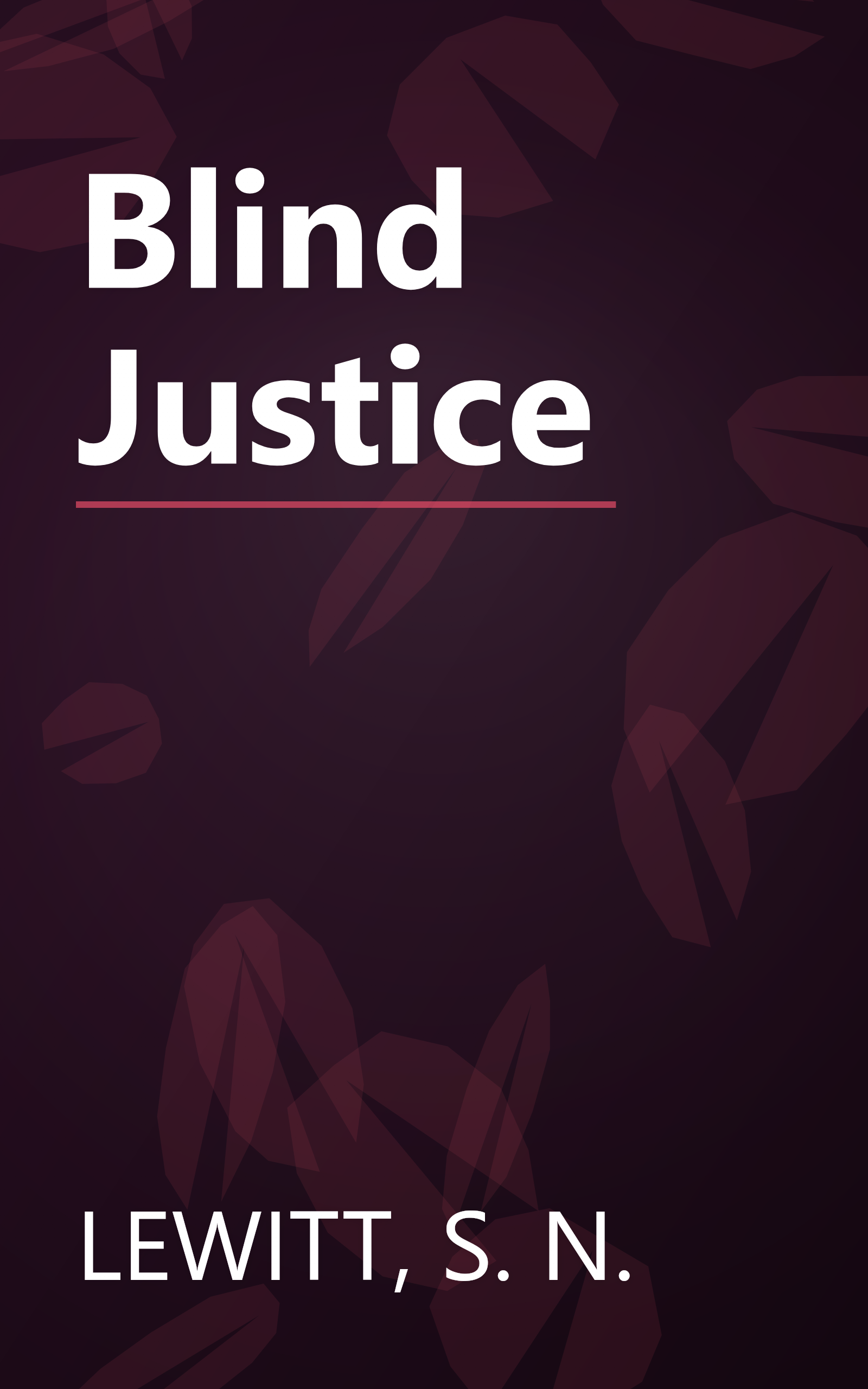 Blind Justice book cover