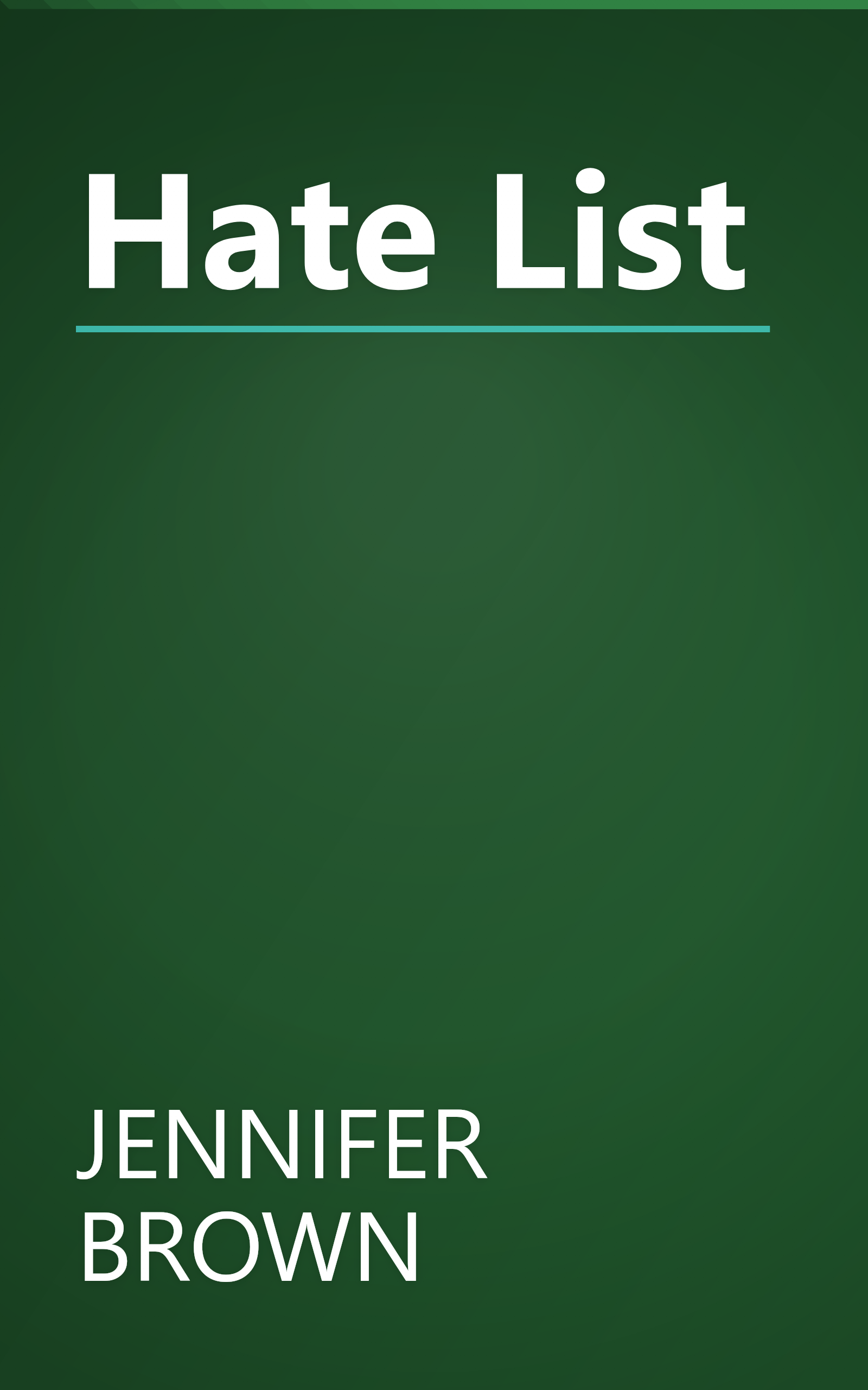 Hate List book cover