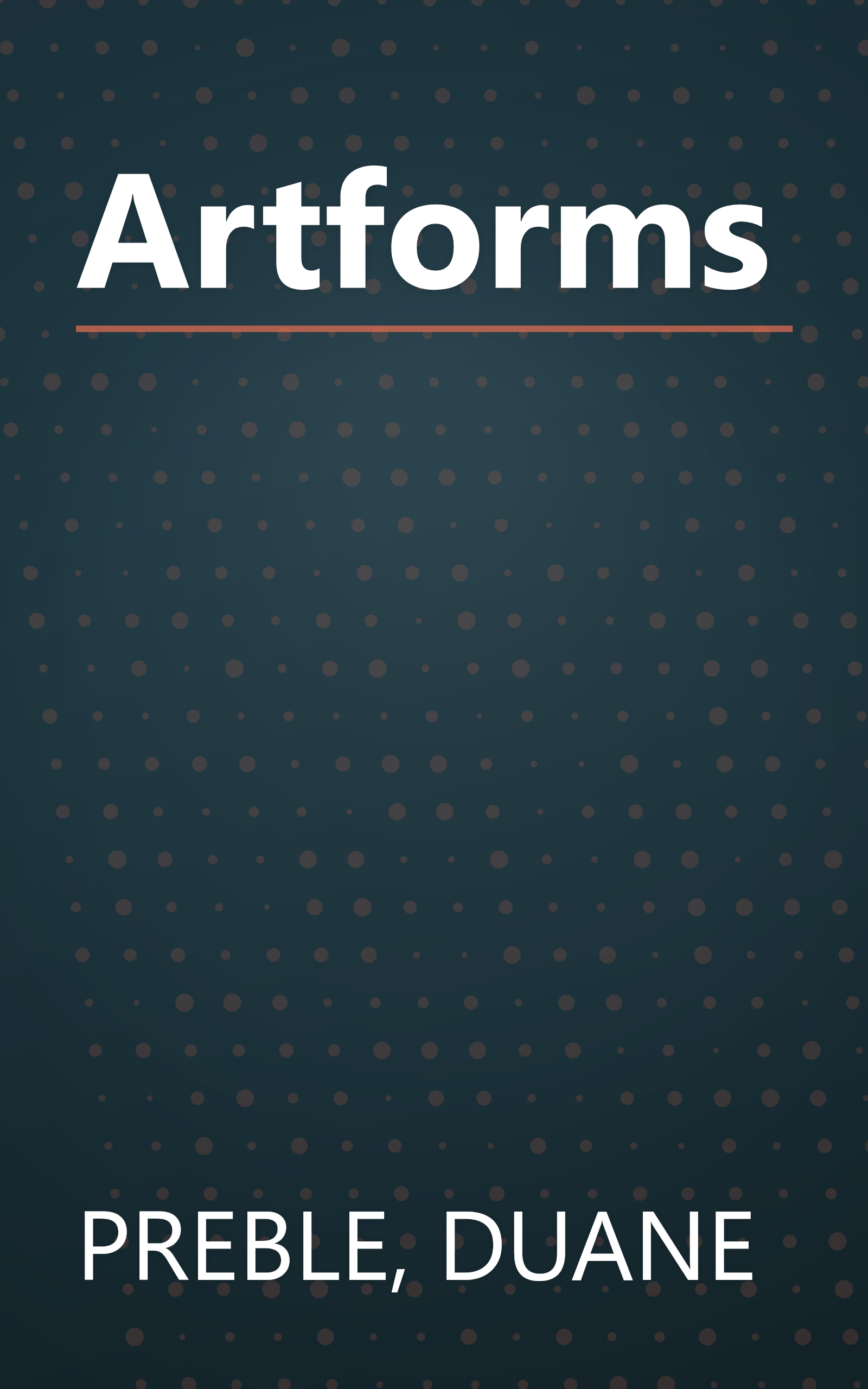 Artforms book cover