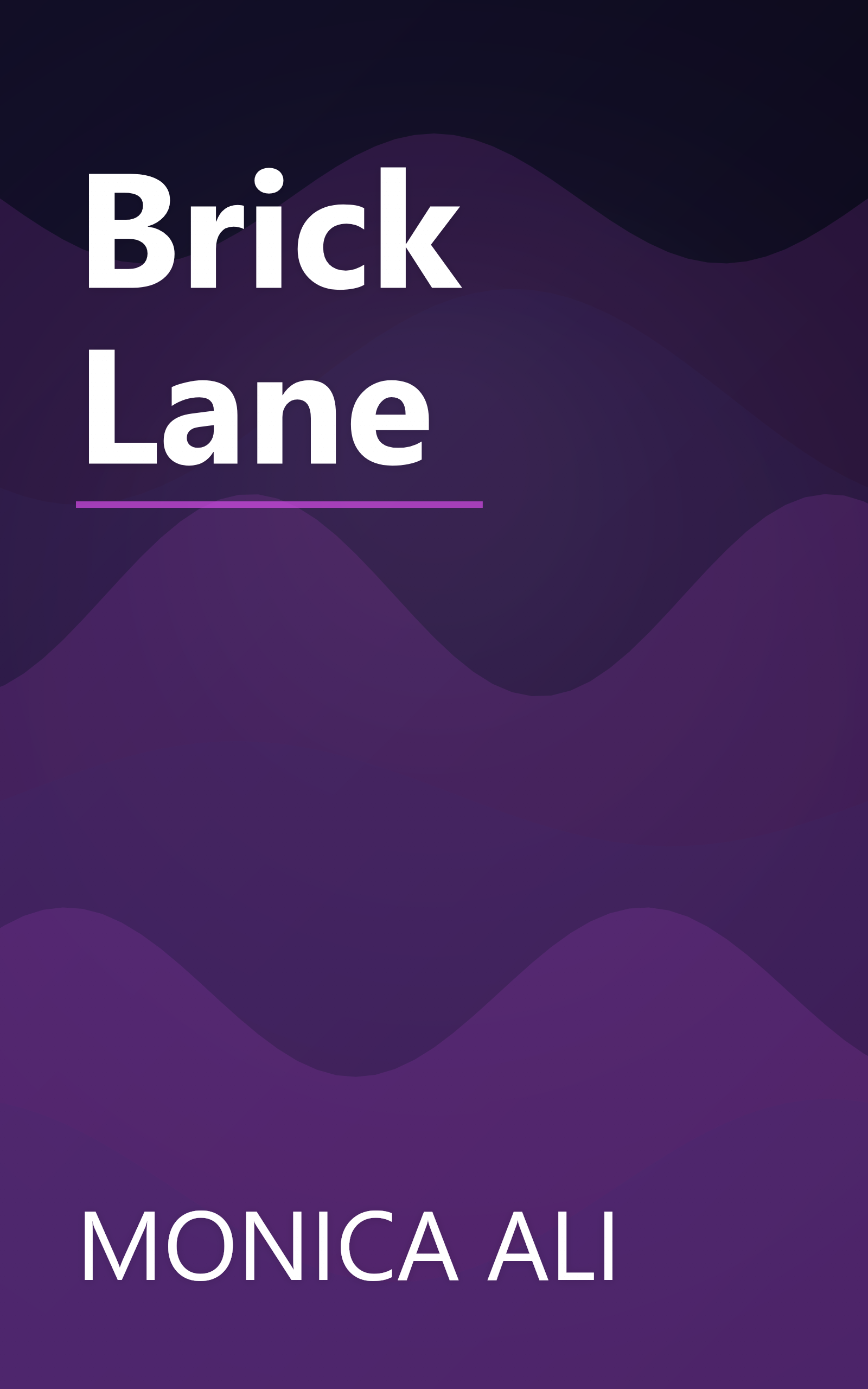 Brick Lane book cover
