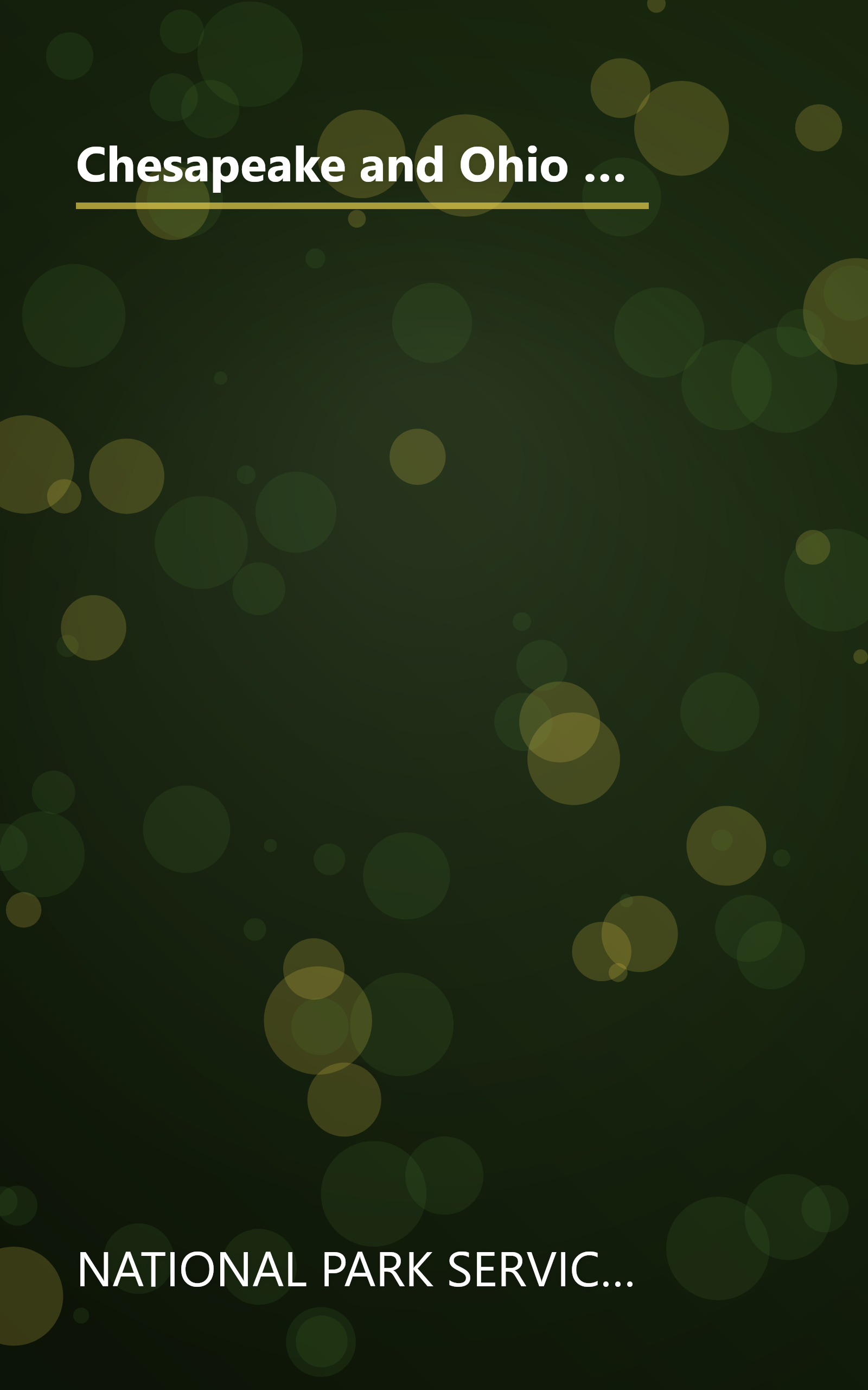 Chesapeake and Ohio Canal: A Guide to Chesapeake and Ohio Canal National Historical Park, Maryland, District of Columbia, and West Virginia (National Park Service Handbook) book cover