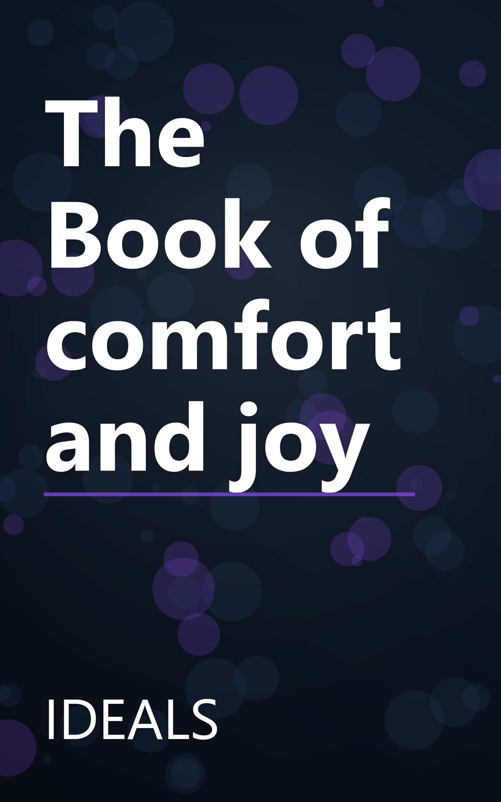 The Book of comfort and joy book cover