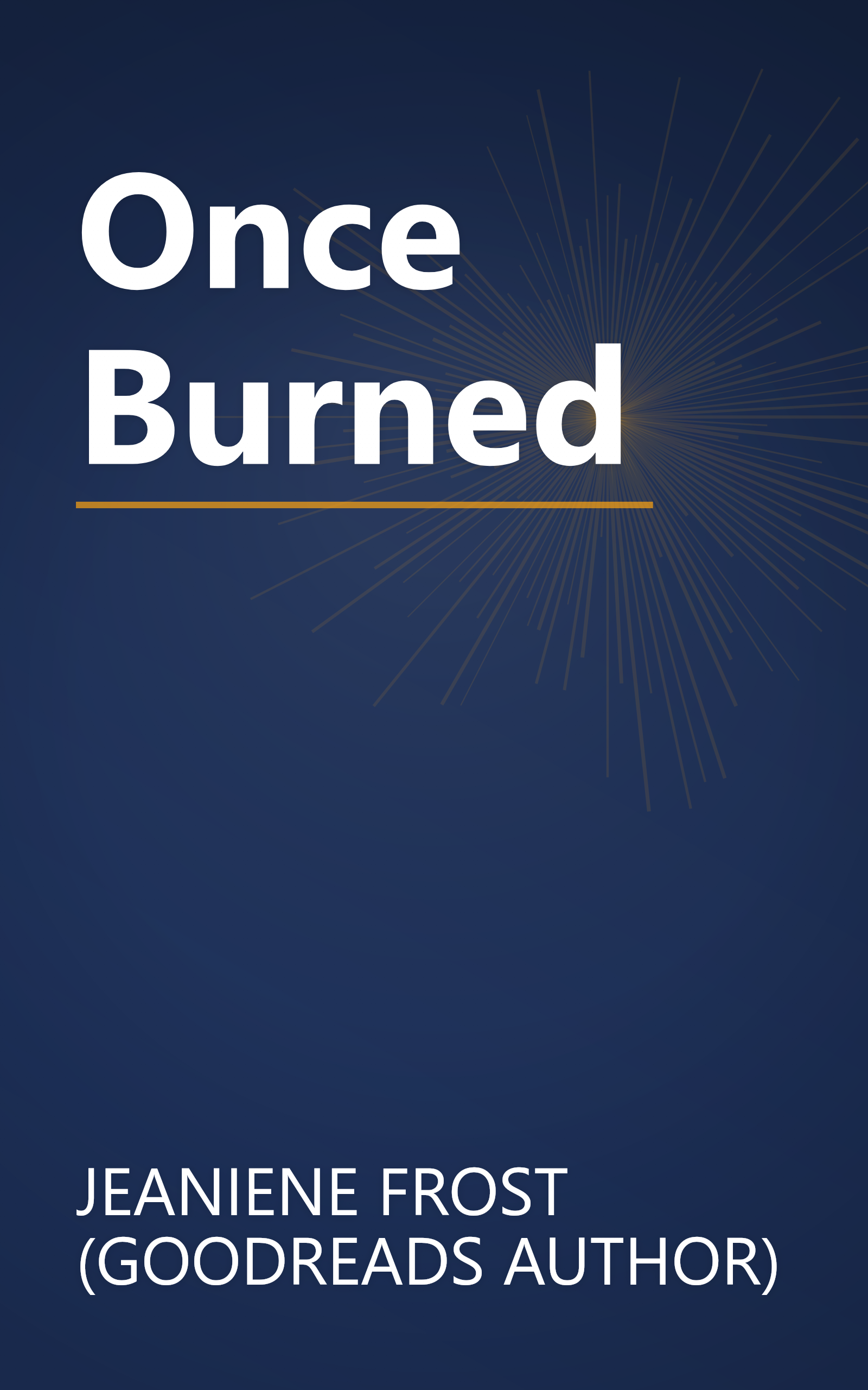 Once Burned book cover