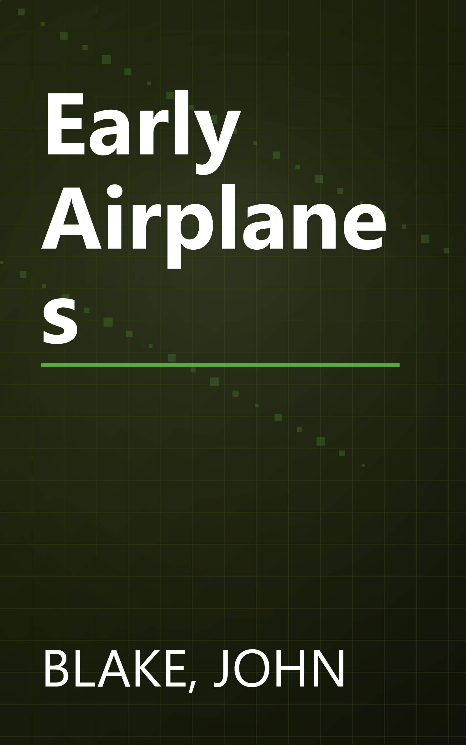 Early Airplanes book cover
