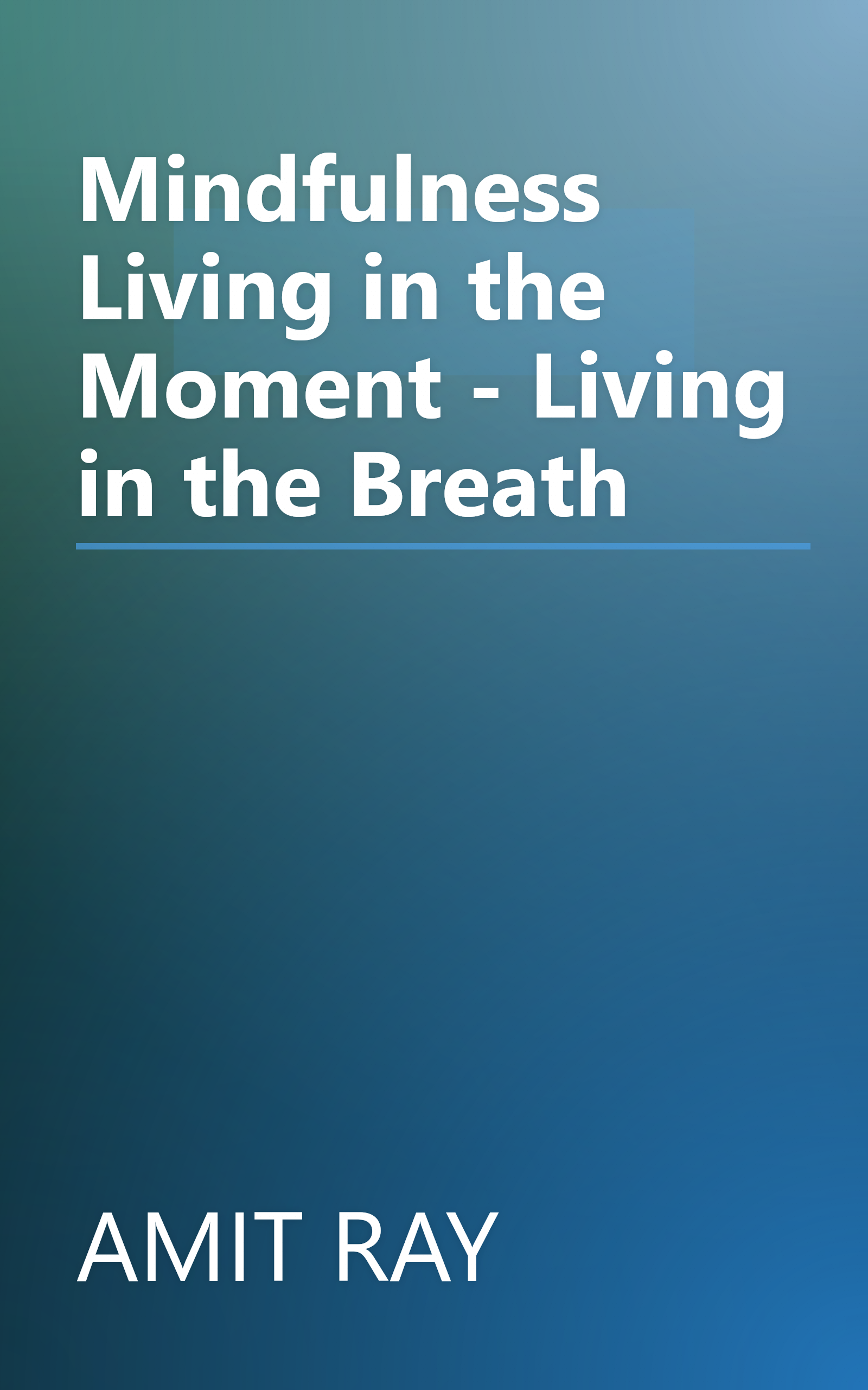 Mindfulness Living in the Moment - Living in the Breath book cover