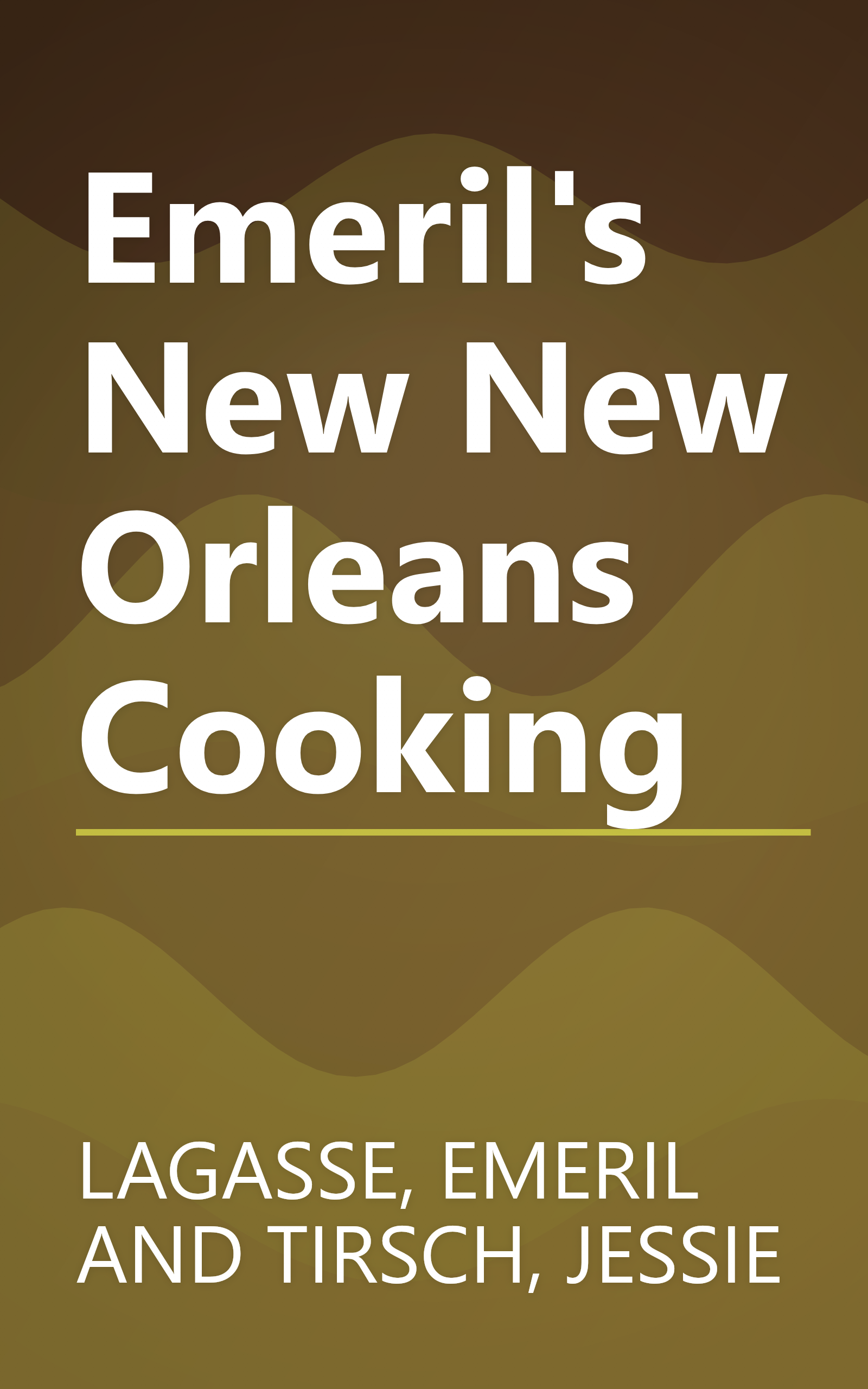 Emeril's New New Orleans Cooking book cover