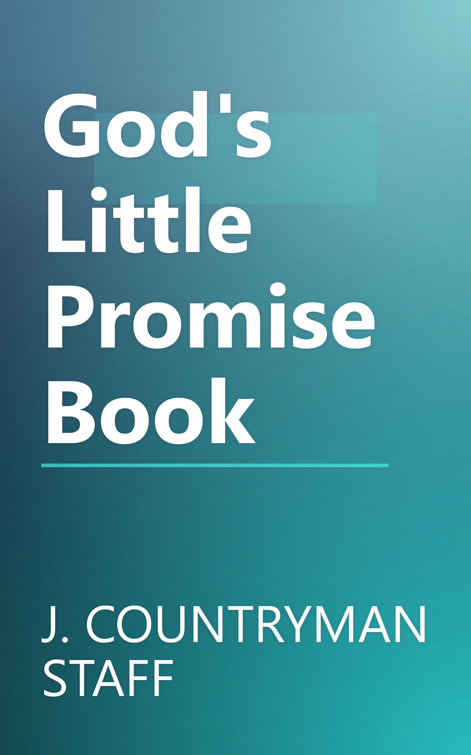 God's Little Promise Book book cover