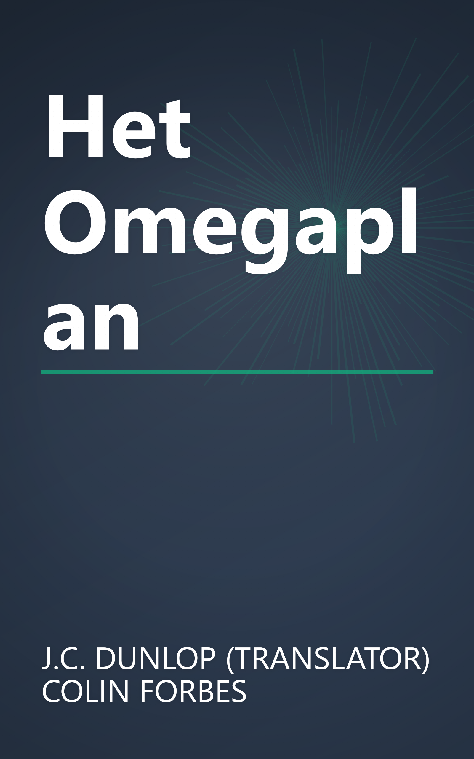 Het Omegaplan book cover