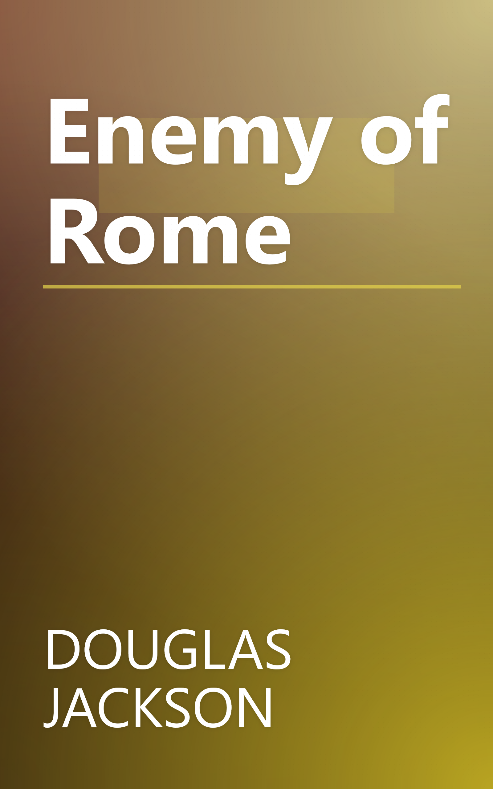 Enemy of Rome book cover