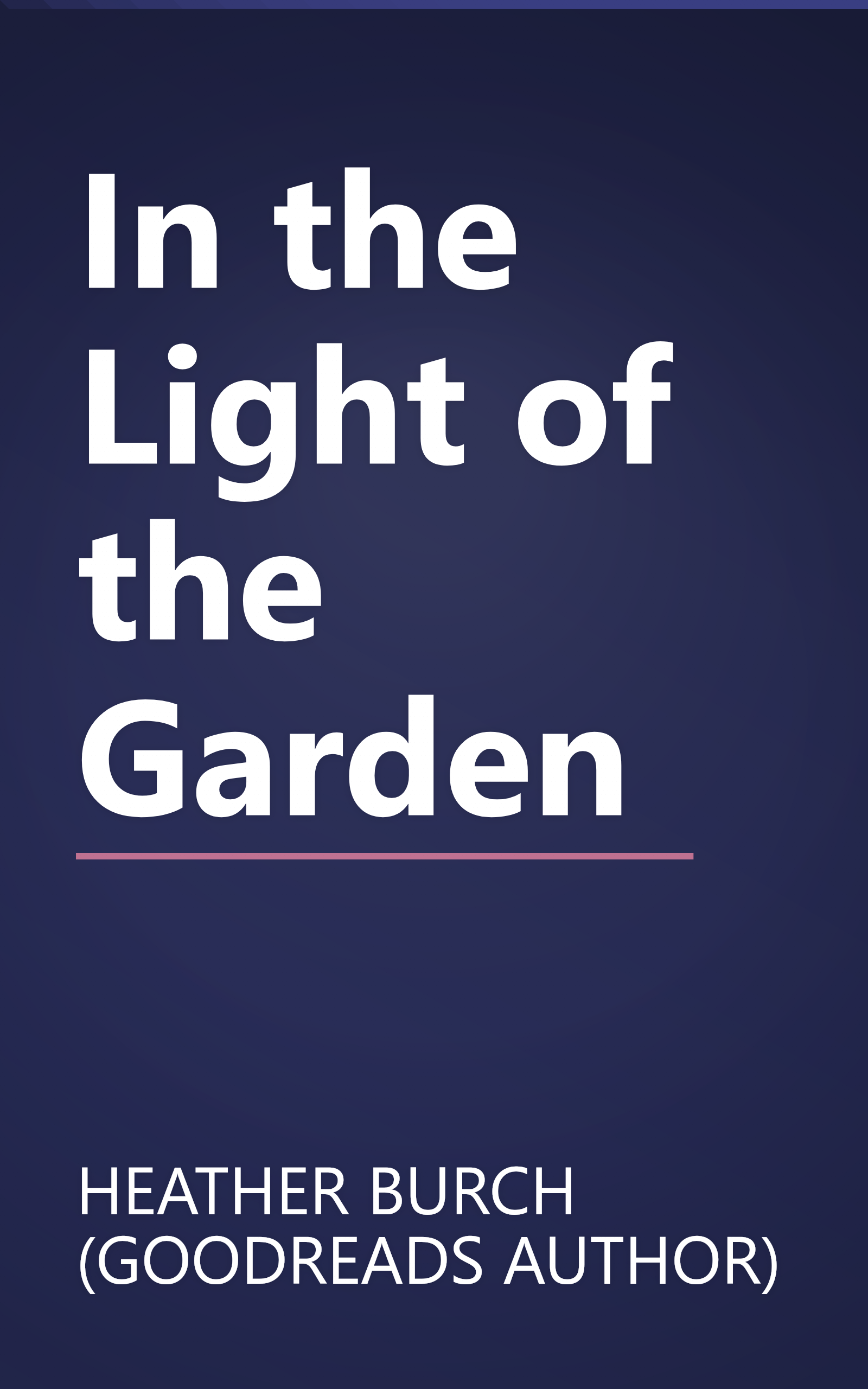 In the Light of the Garden book cover