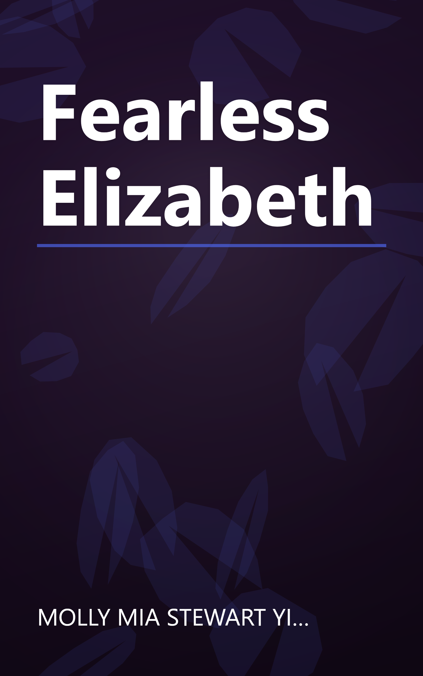 Fearless Elizabeth book cover